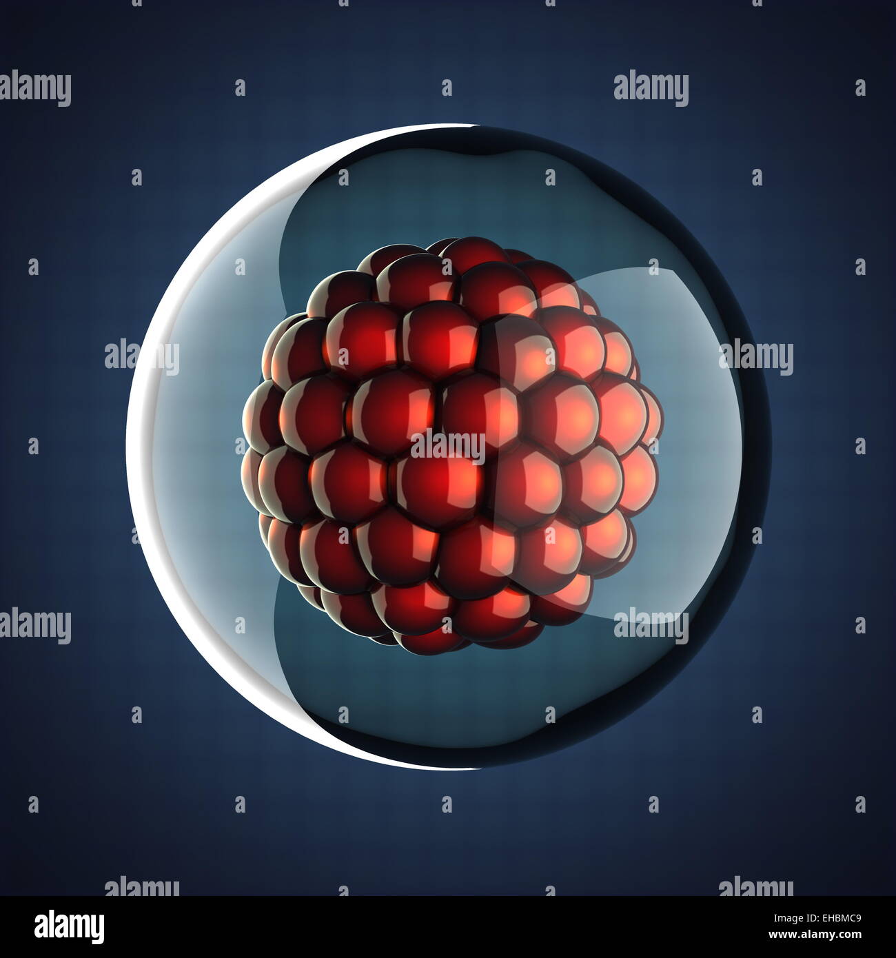 A micro cell scientific illustration Stock Photo - Alamy
