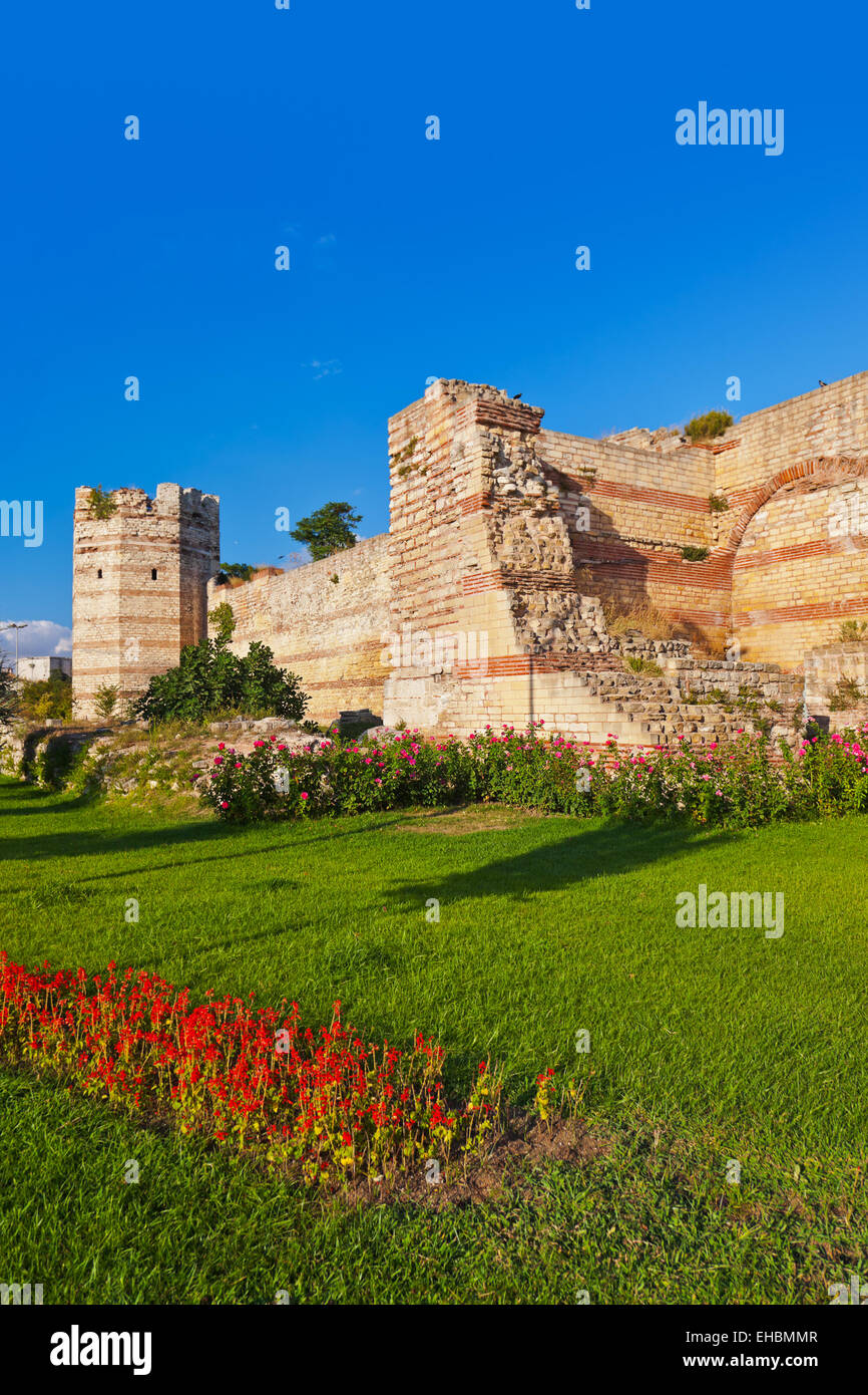 Old fortress at Istanbul Turkey Stock Photo - Alamy