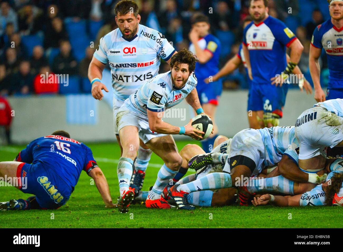 Maxime MACHENAUD - 07.03.2015 - Racing Metro/Grenoble - 19eme journee ...