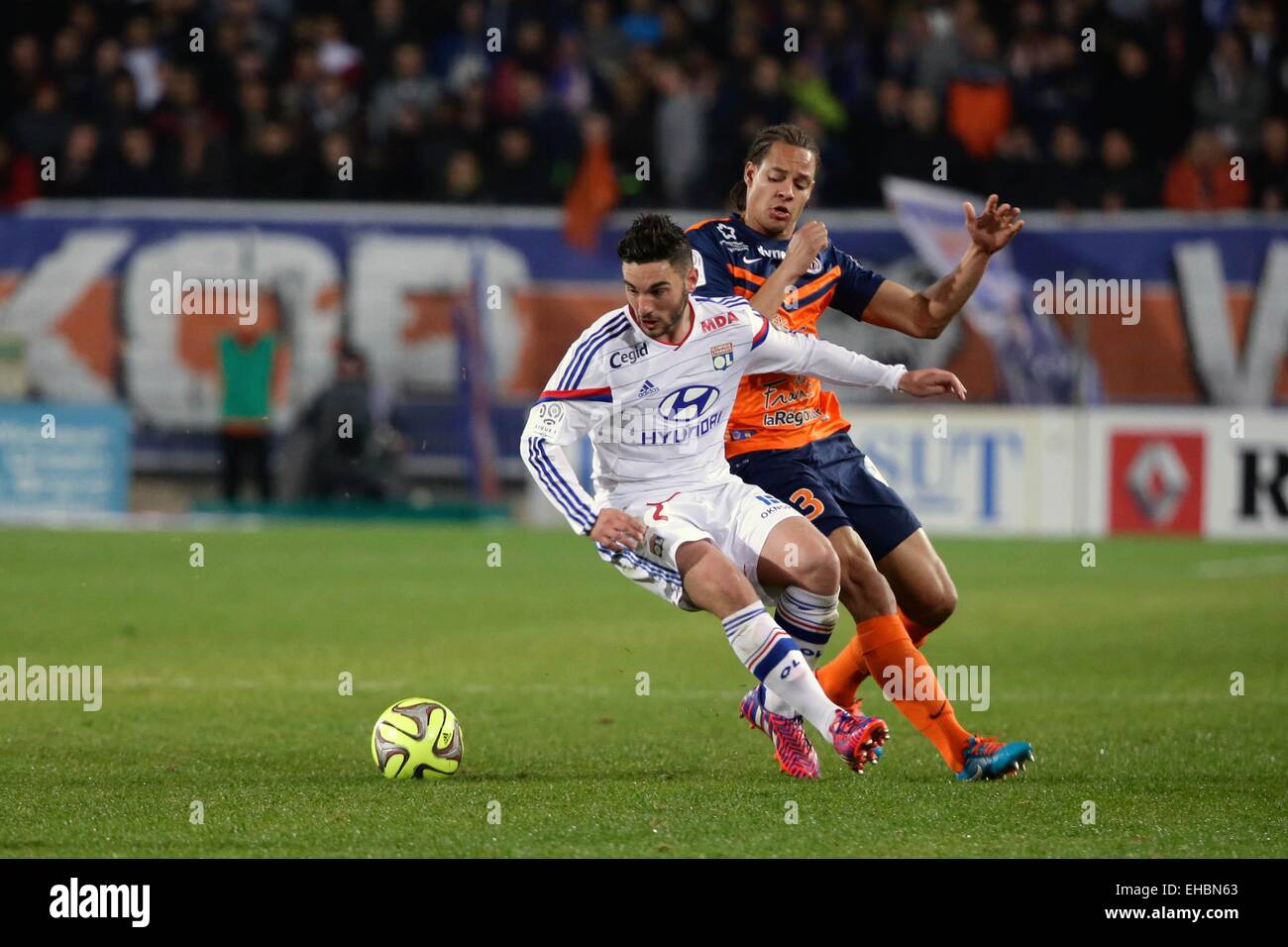 Jordan FERRI - 08.03.2015 - Montpellier/Lyon - 28eme journee de Ligue 1 ...