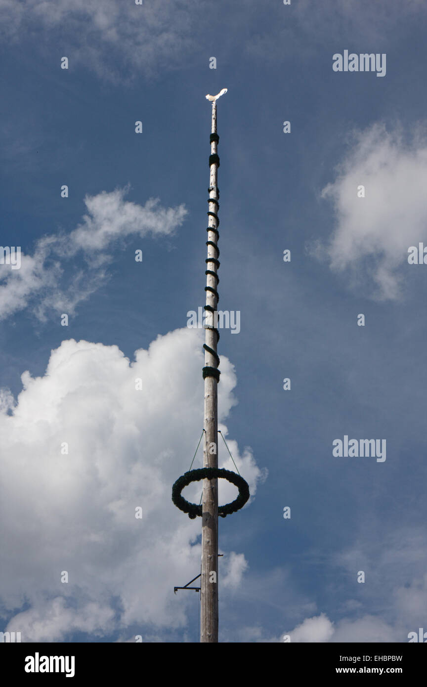 Oktoberfest maypole hi-res stock photography and images - Alamy