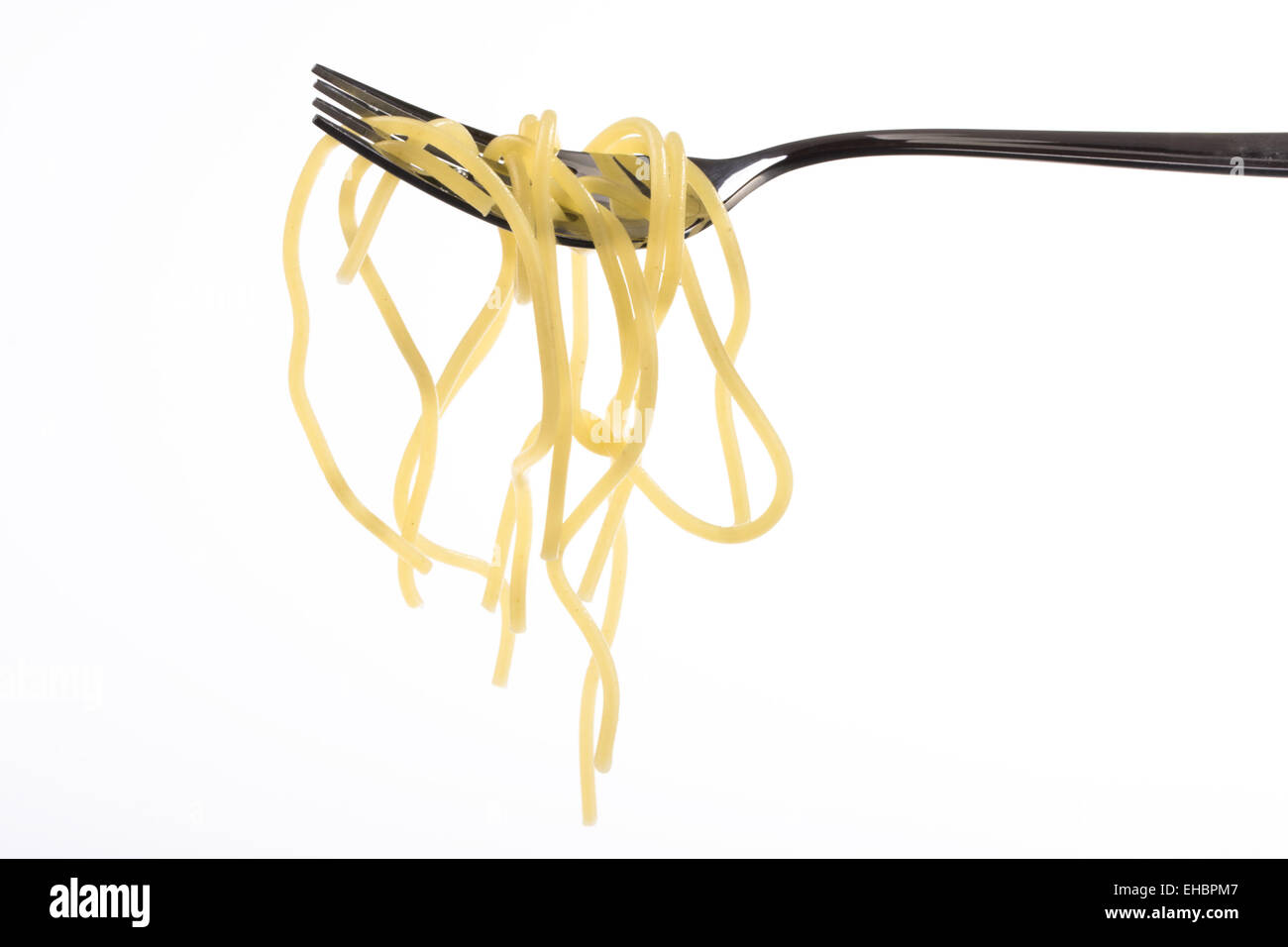 spaghetti dangling from a fork Stock Photo - Alamy
