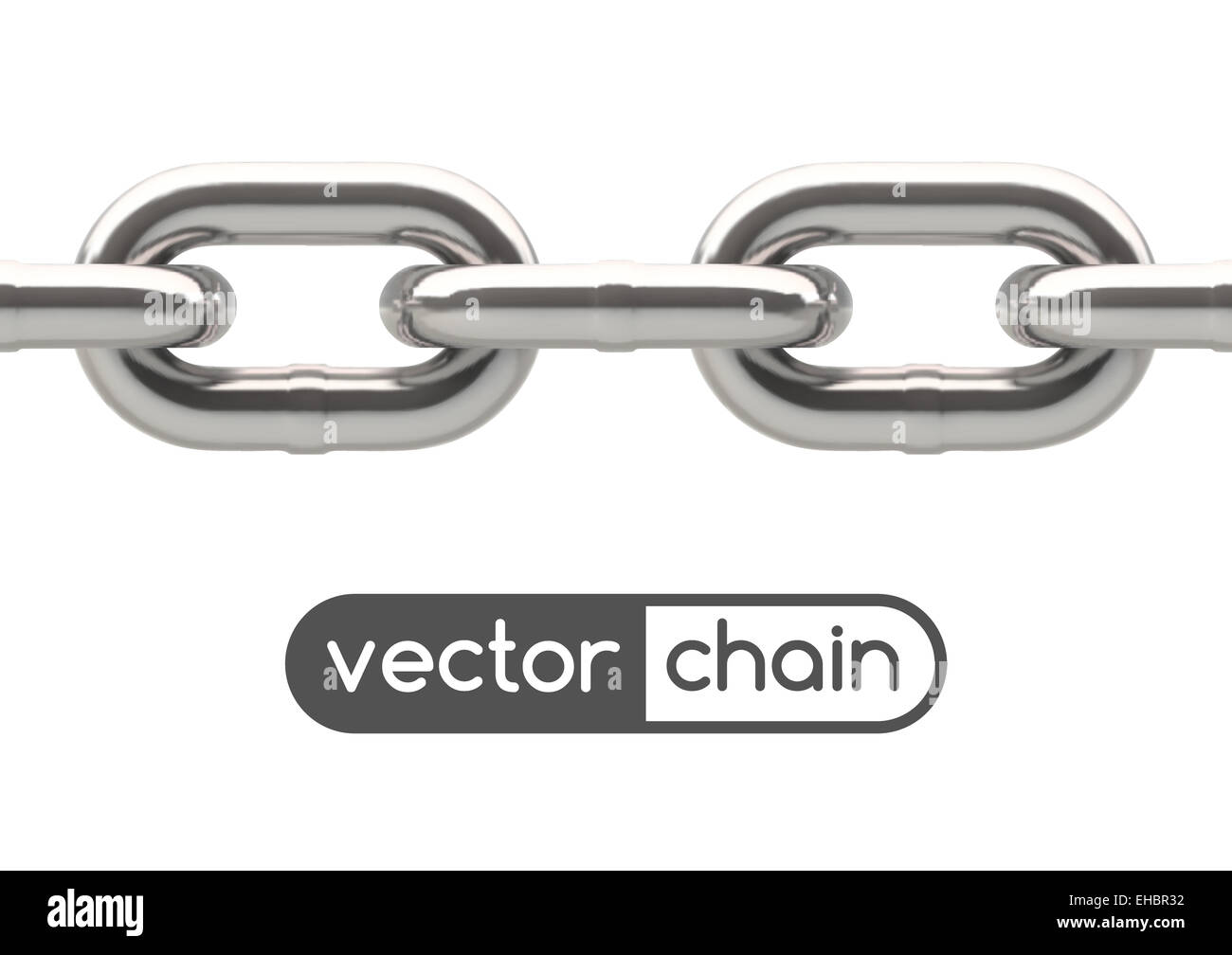 Seamless oval link chain Stock Photo - Alamy