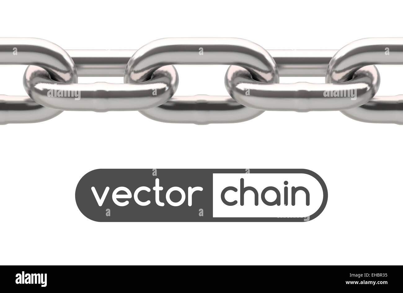 Seamless chain link border Cut Out Stock Images & Pictures - Alamy