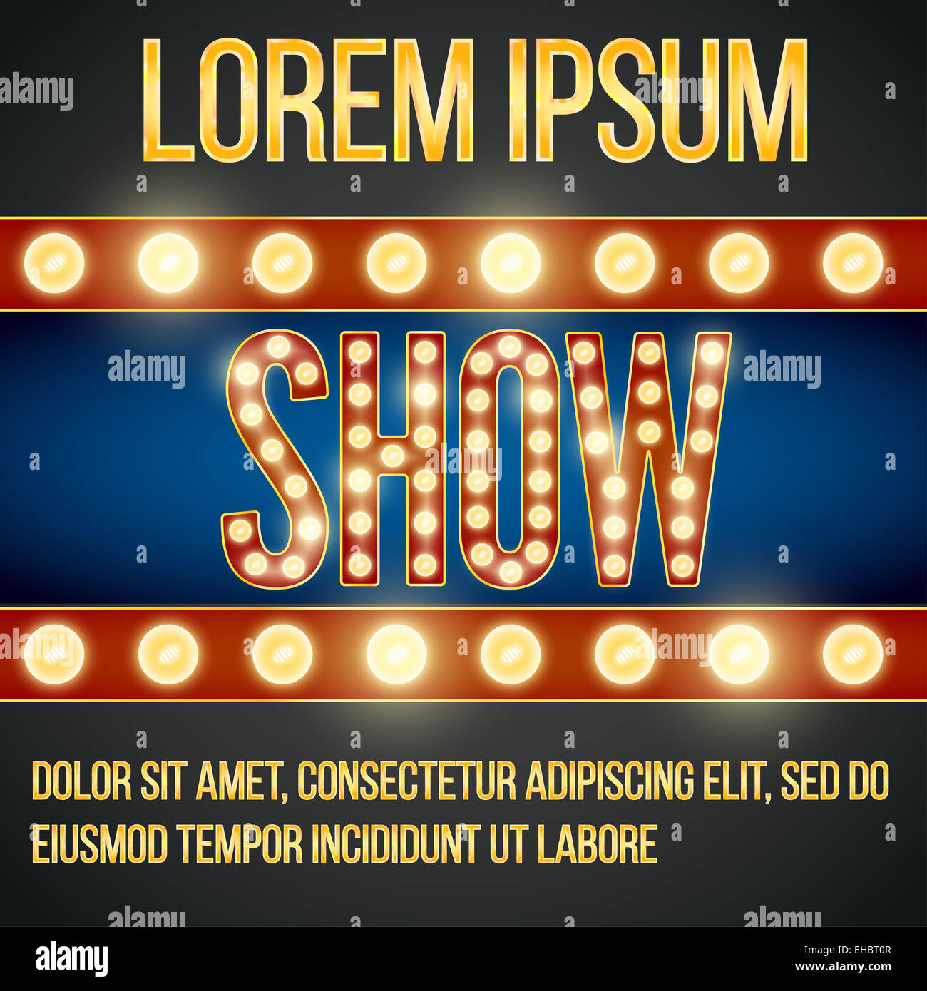 Template retro hi-res stock photography and images - Alamy