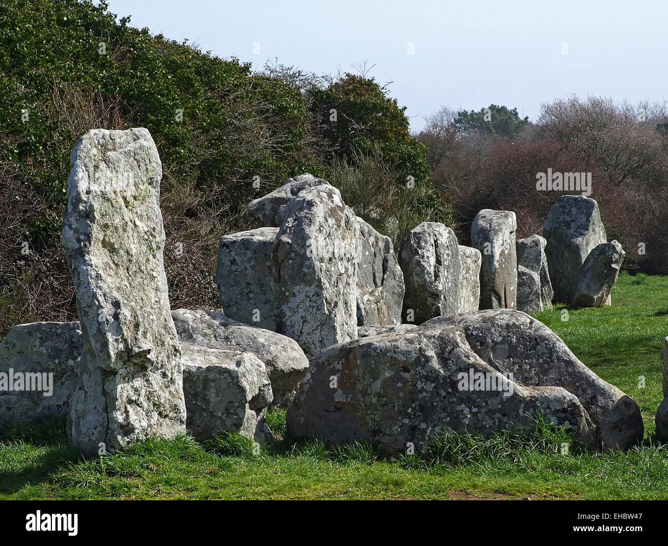 Frankreich menhir hi-res stock photography and images - Alamy