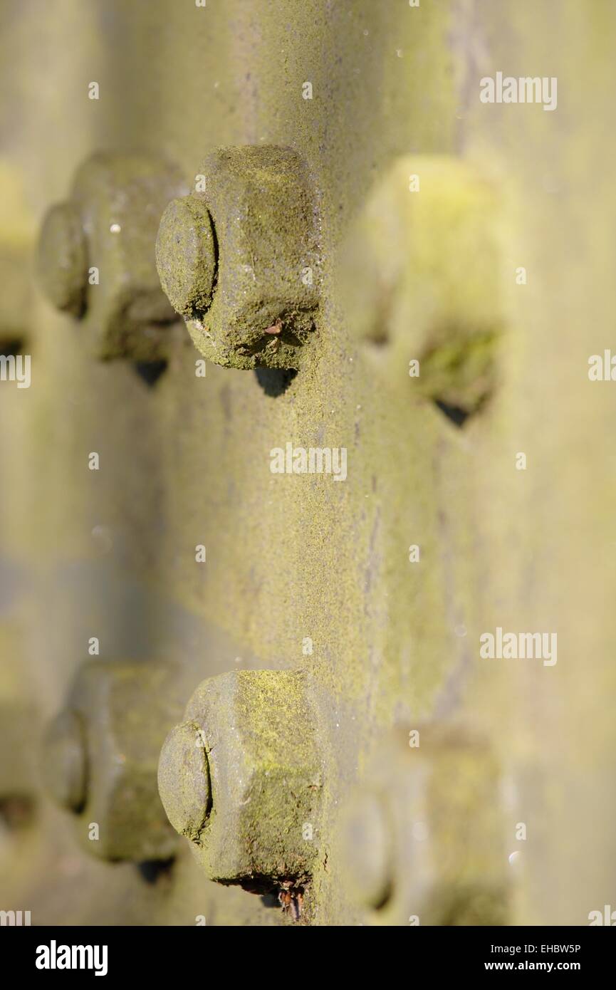 rusty hex nuts Stock Photo - Alamy