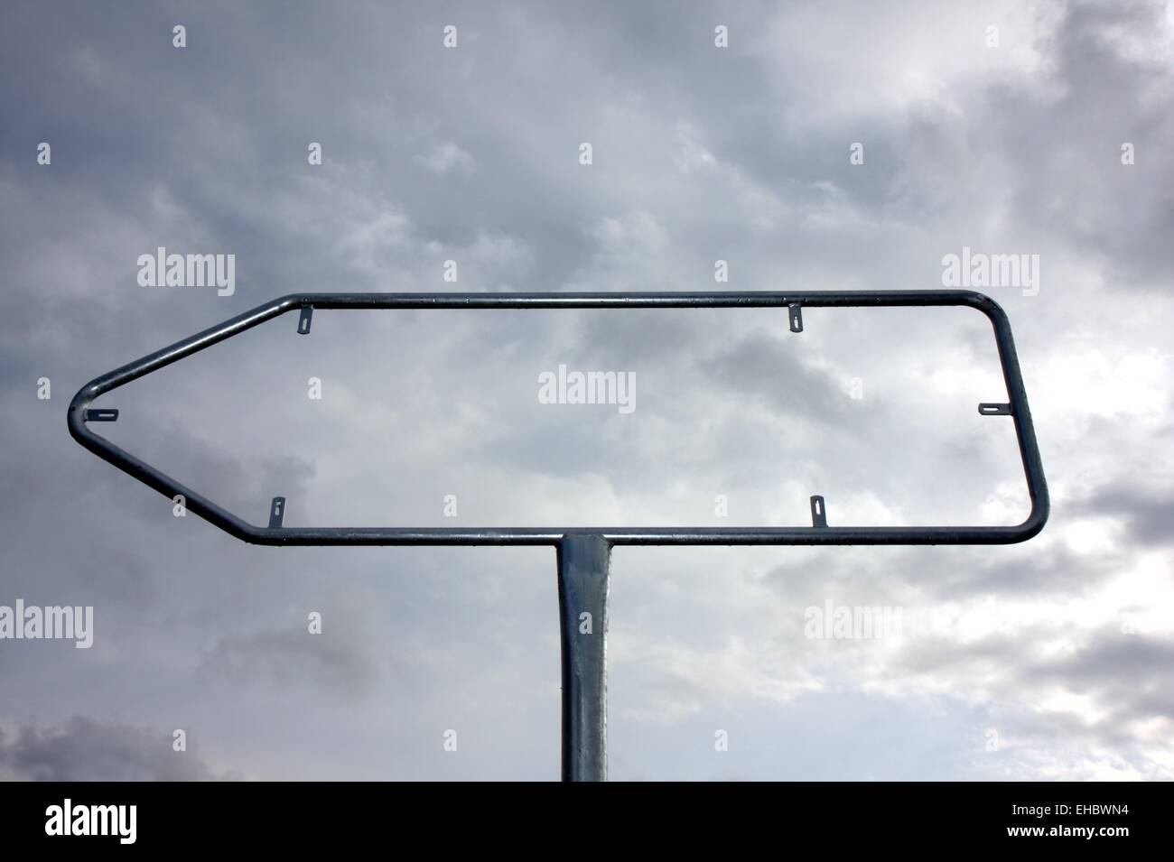 Deviation road sign hi-res stock photography and images - Alamy