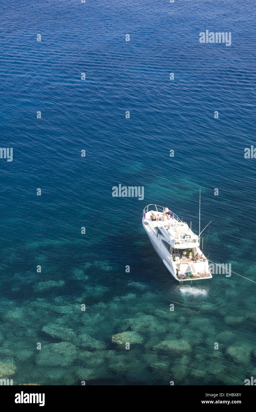 Ship top view hi-res stock photography and images - Alamy