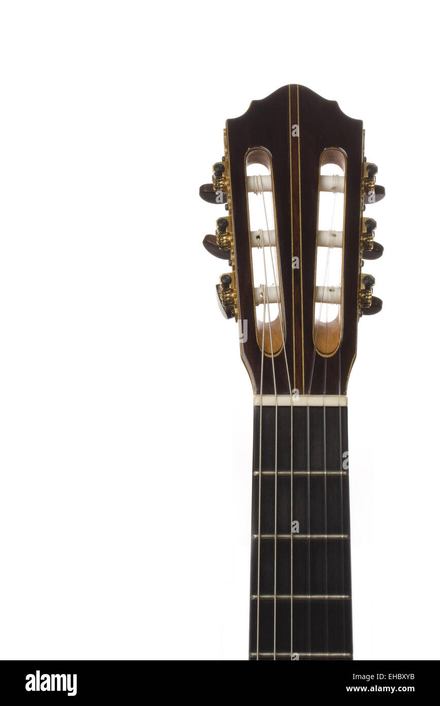 detail of an classical guitar Stock Photo - Alamy