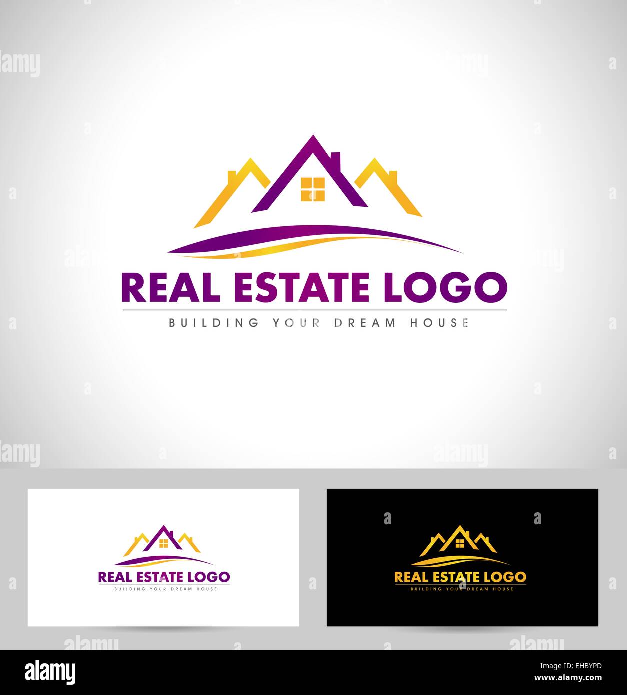 Real Estate Design. House Design. Creative Real Estate Vector Icons ...