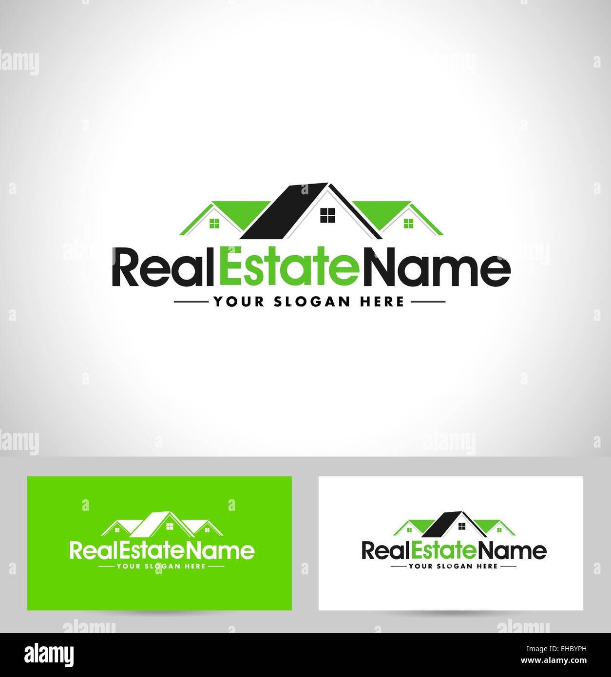 Real Estate Design. House Design. Creative Real Estate Vector Icons ...