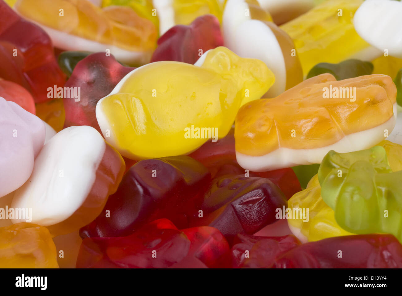Gummy bear texture hi-res stock photography and images - Alamy