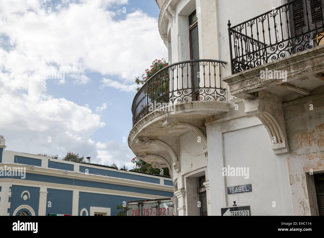 architecture in the town of Ponce in Puerto Rico Stock Photo - Alamy