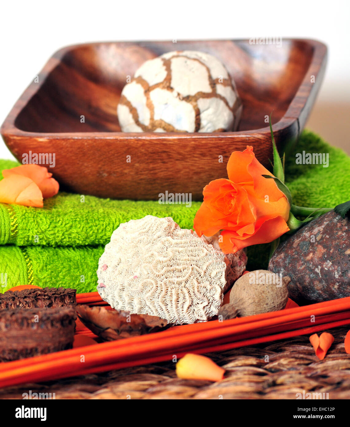 Wellness Sauna Relaxing Stock Photo - Alamy