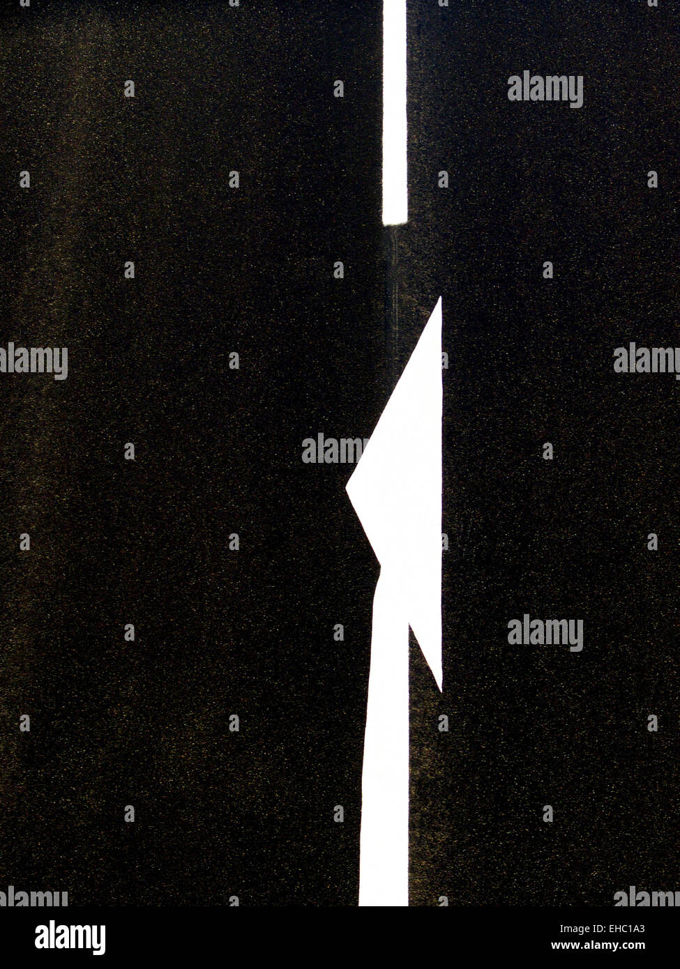 Painted directional arrow hi-res stock photography and images - Alamy