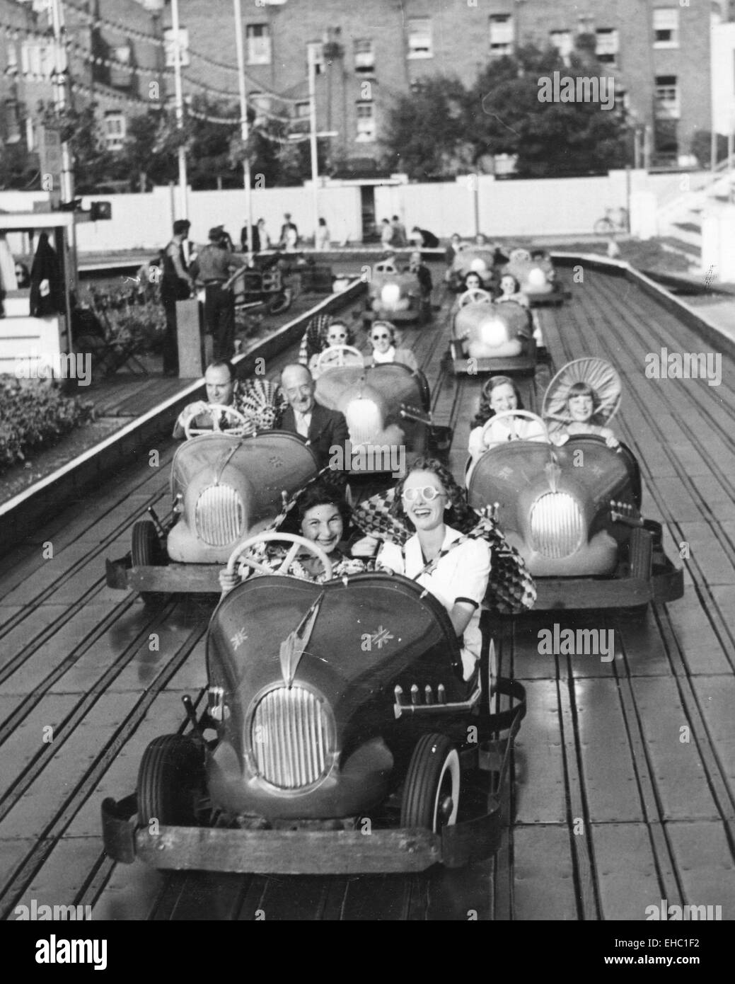 1950's england margate Black and White Stock Photos & Images - Alamy