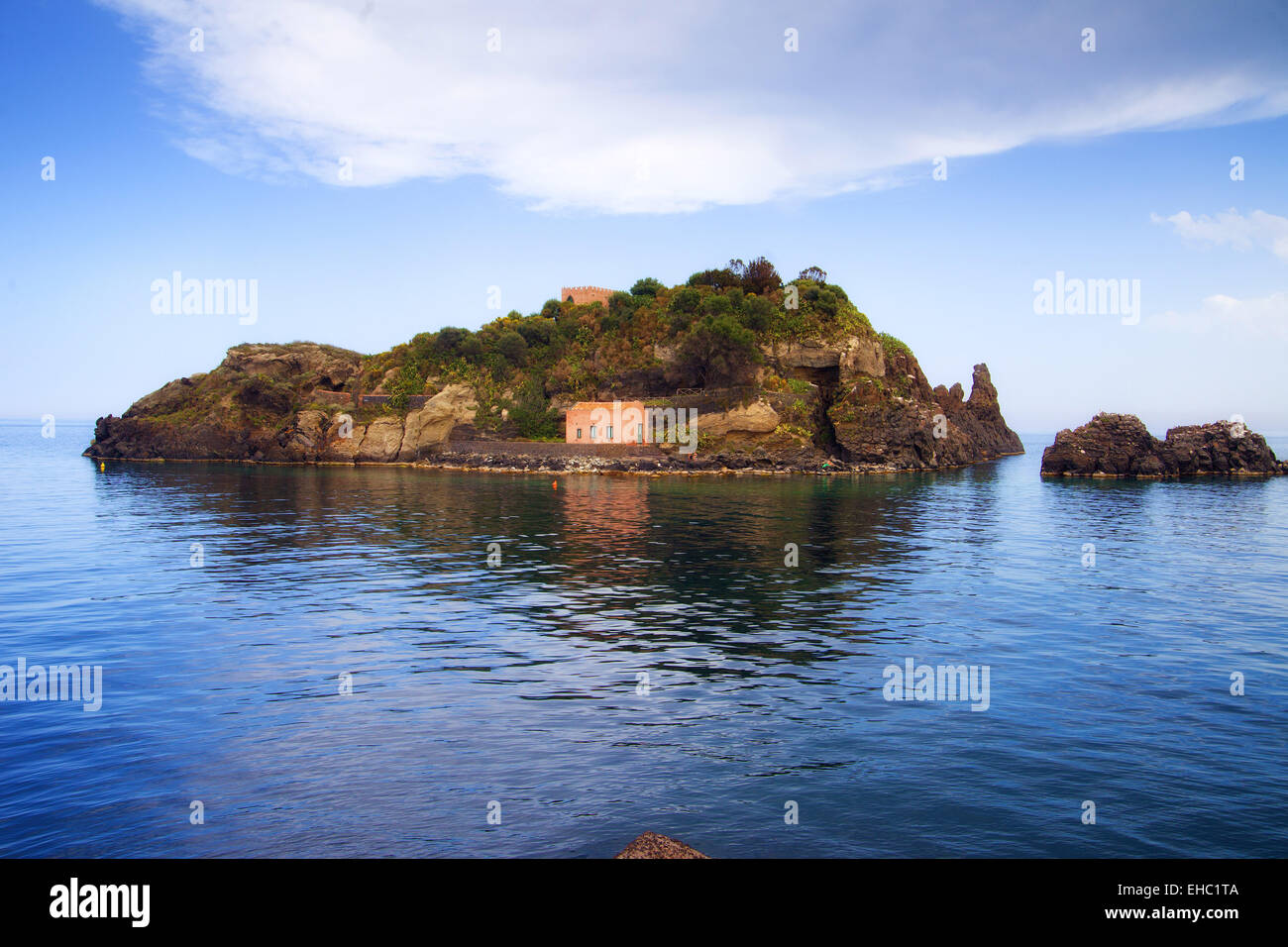 The Islands of the Cyclops, Aci Trezza, Sicily Stock Photo - Alamy