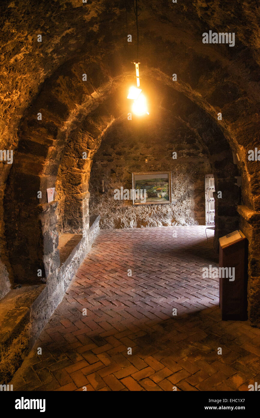Medieval Castle of Aci Castello, Sicily Stock Photo - Alamy