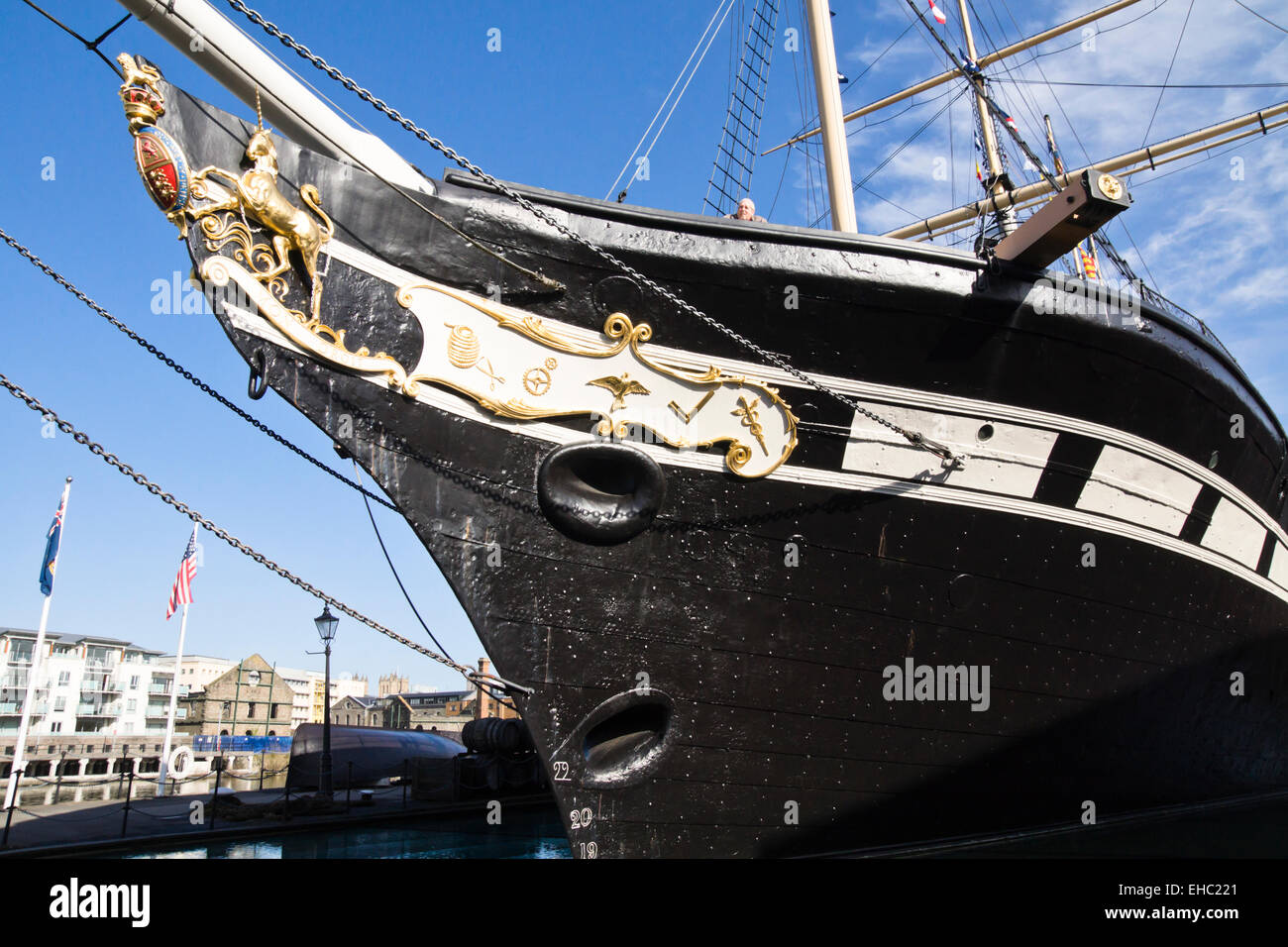 SS Great Britain, Isambard Kingdom Brunel's famous ship, restored and ...