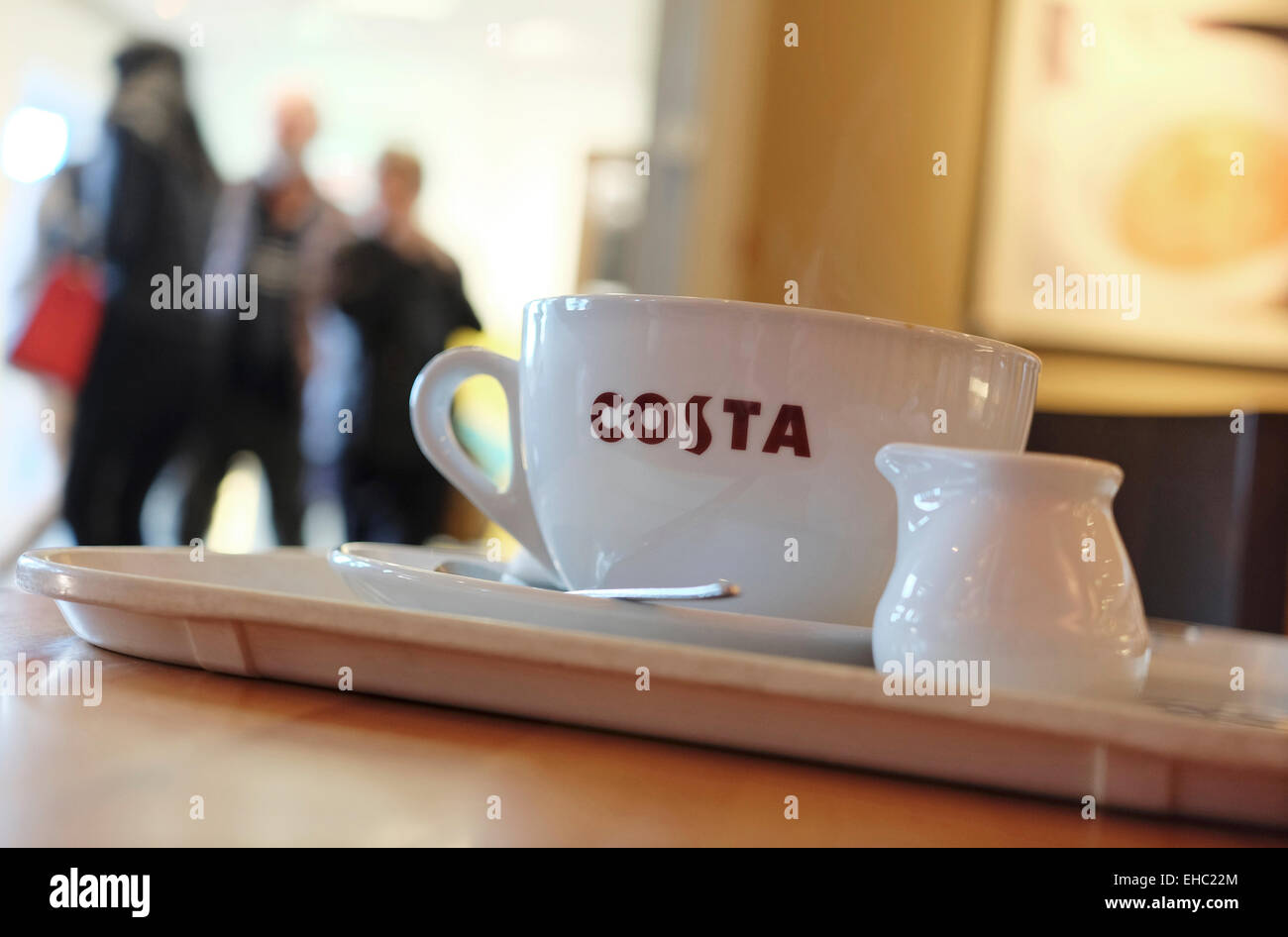 Costa coffee interior hi-res stock photography and images - Alamy