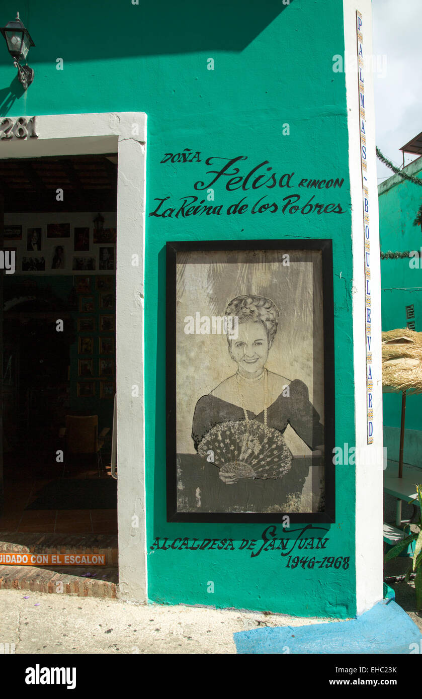 Felisa Rincon, the first female mayor of Puerto Rico Stock Photo - Alamy