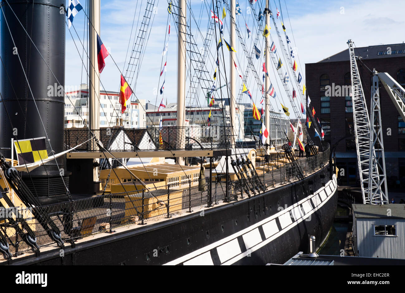 SS Great Britain, Isambard Kingdom Brunel's famous ship, restored and ...