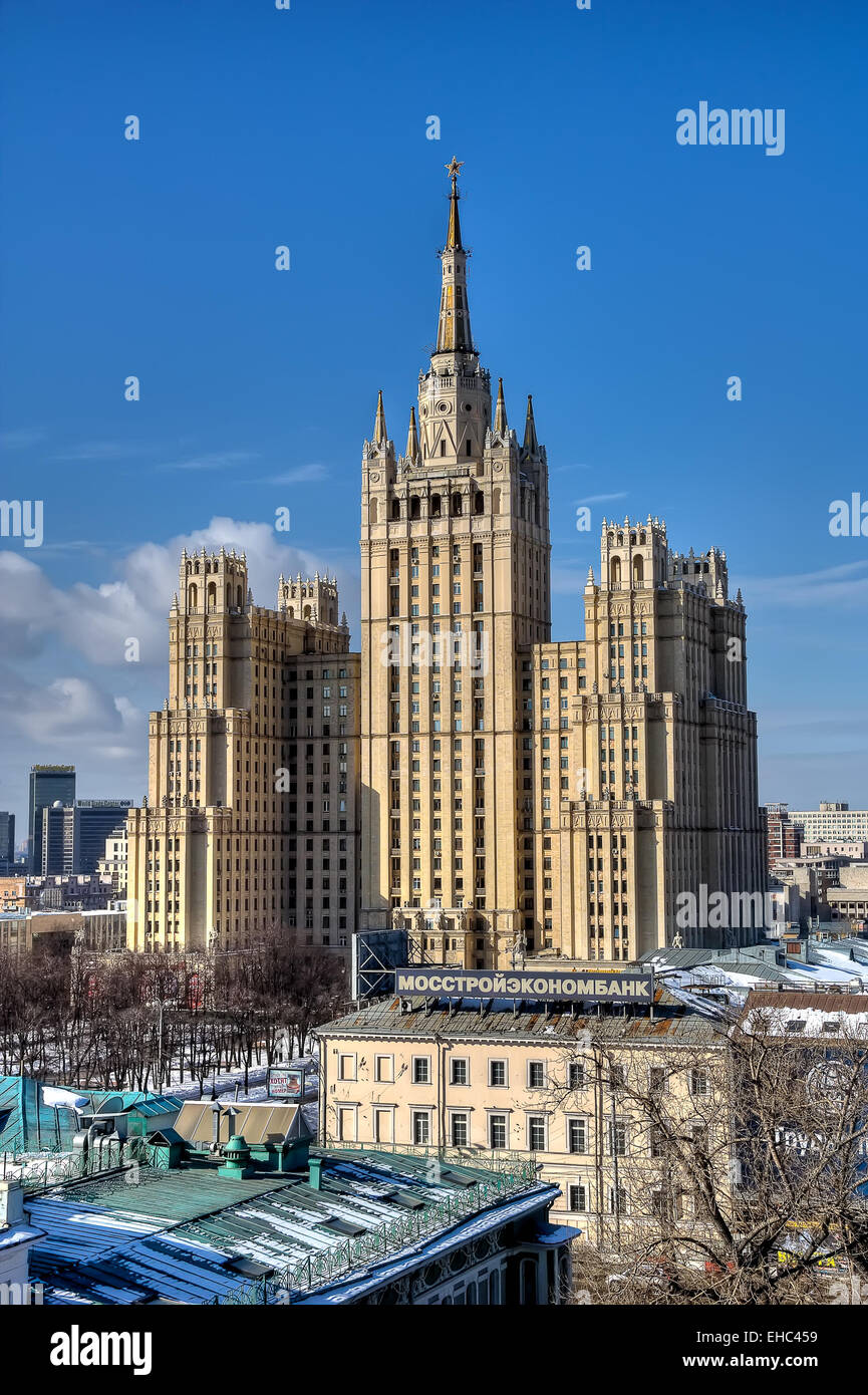 Stalin building moscow hi-res stock photography and images - Alamy