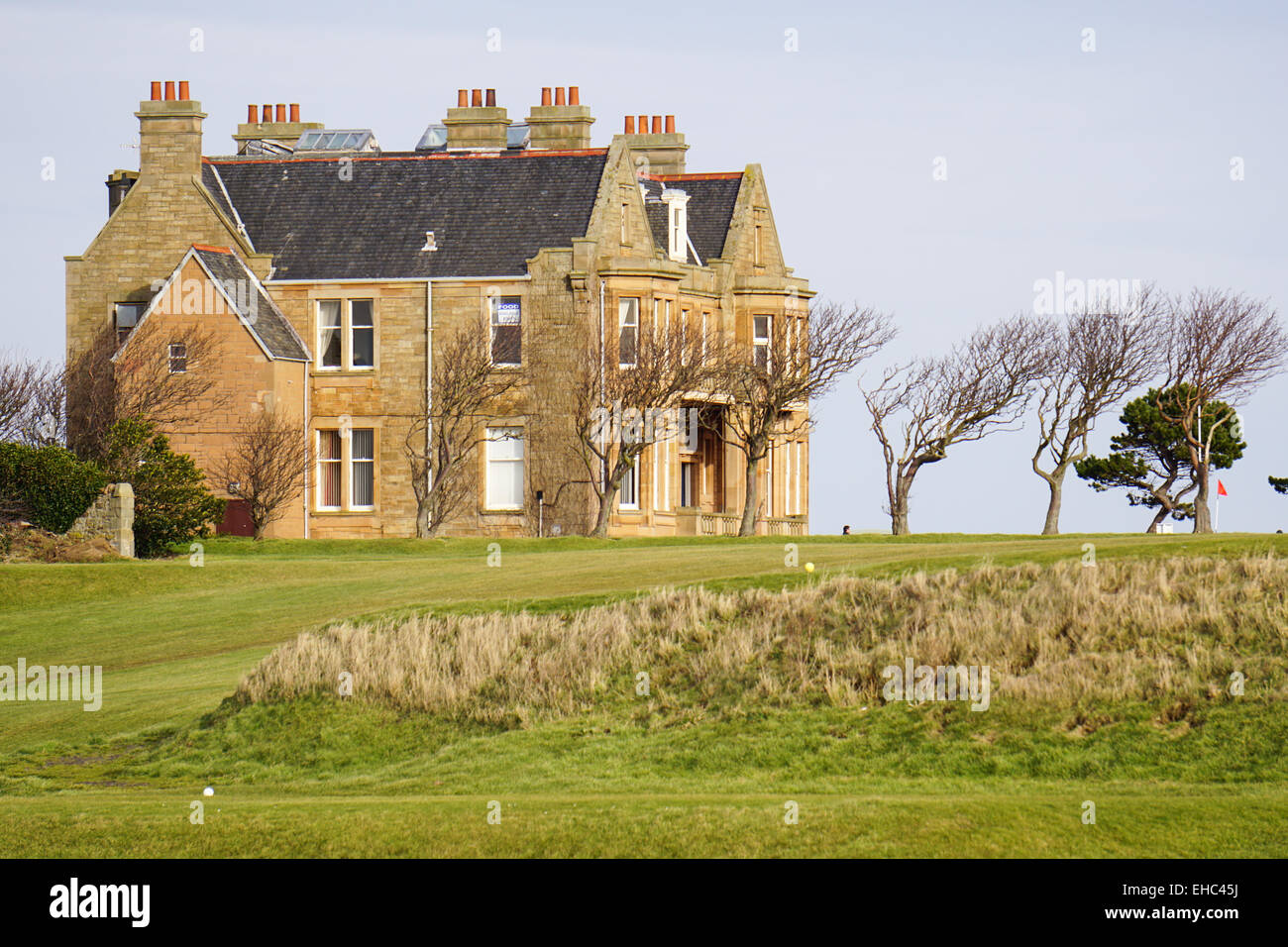 Winterfield Golf Course, Dunbar Stock Photo - Alamy