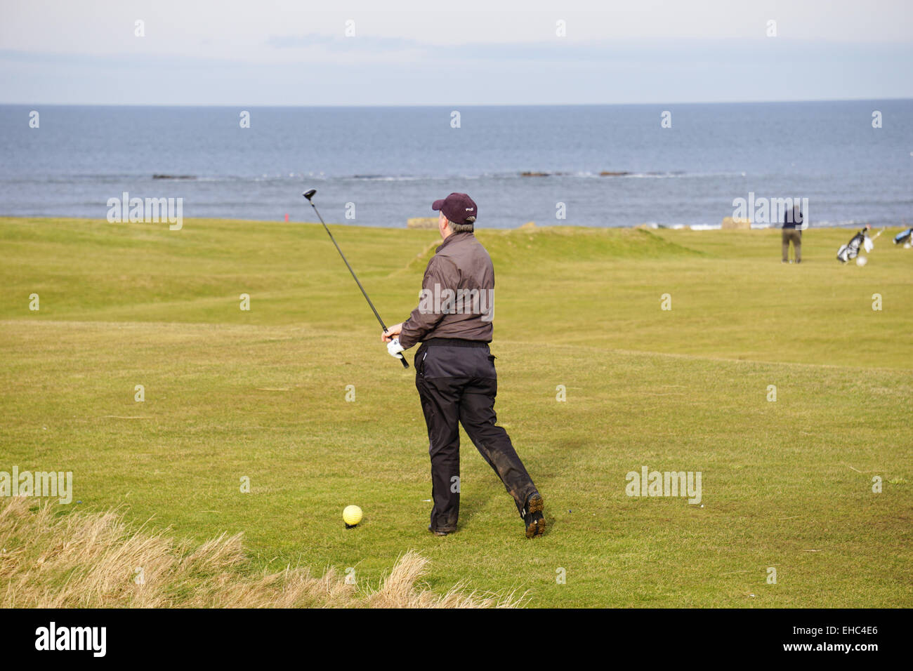 Winterfield Golf Course, Dunbar Stock Photo - Alamy