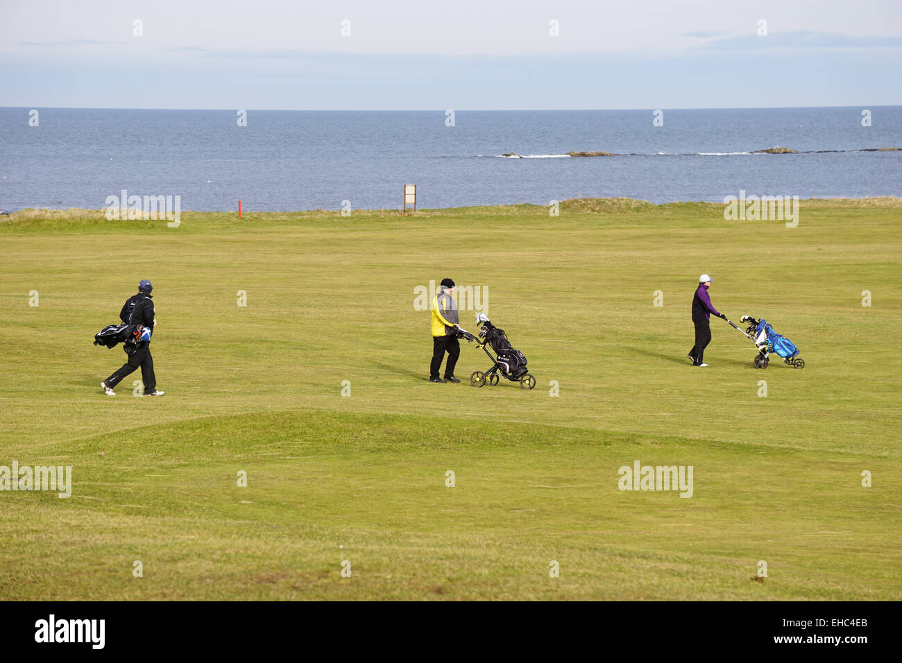 Dunbar golf course dunbar hi-res stock photography and images - Alamy