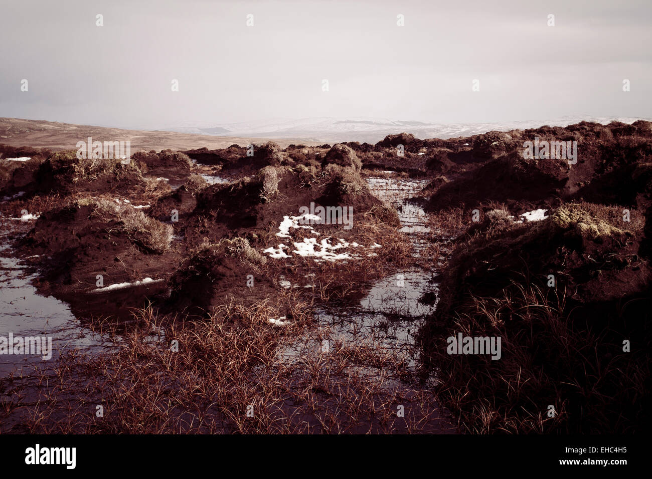 Bogholes on bogland hi-res stock photography and images - Alamy