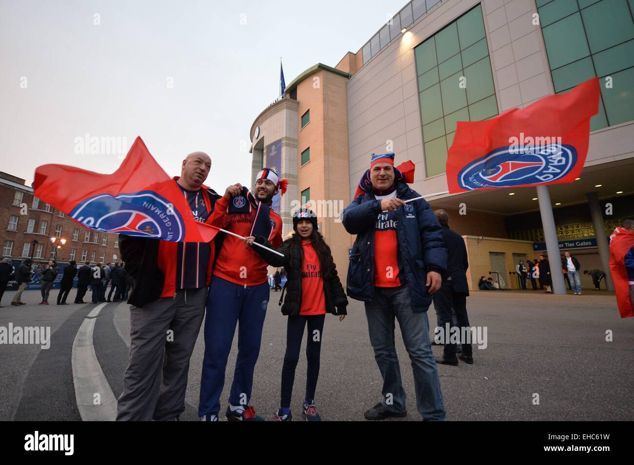 Stamford Bridge, Chelsea, London UK. 11th Mar, 2015. UEFA Champions ...