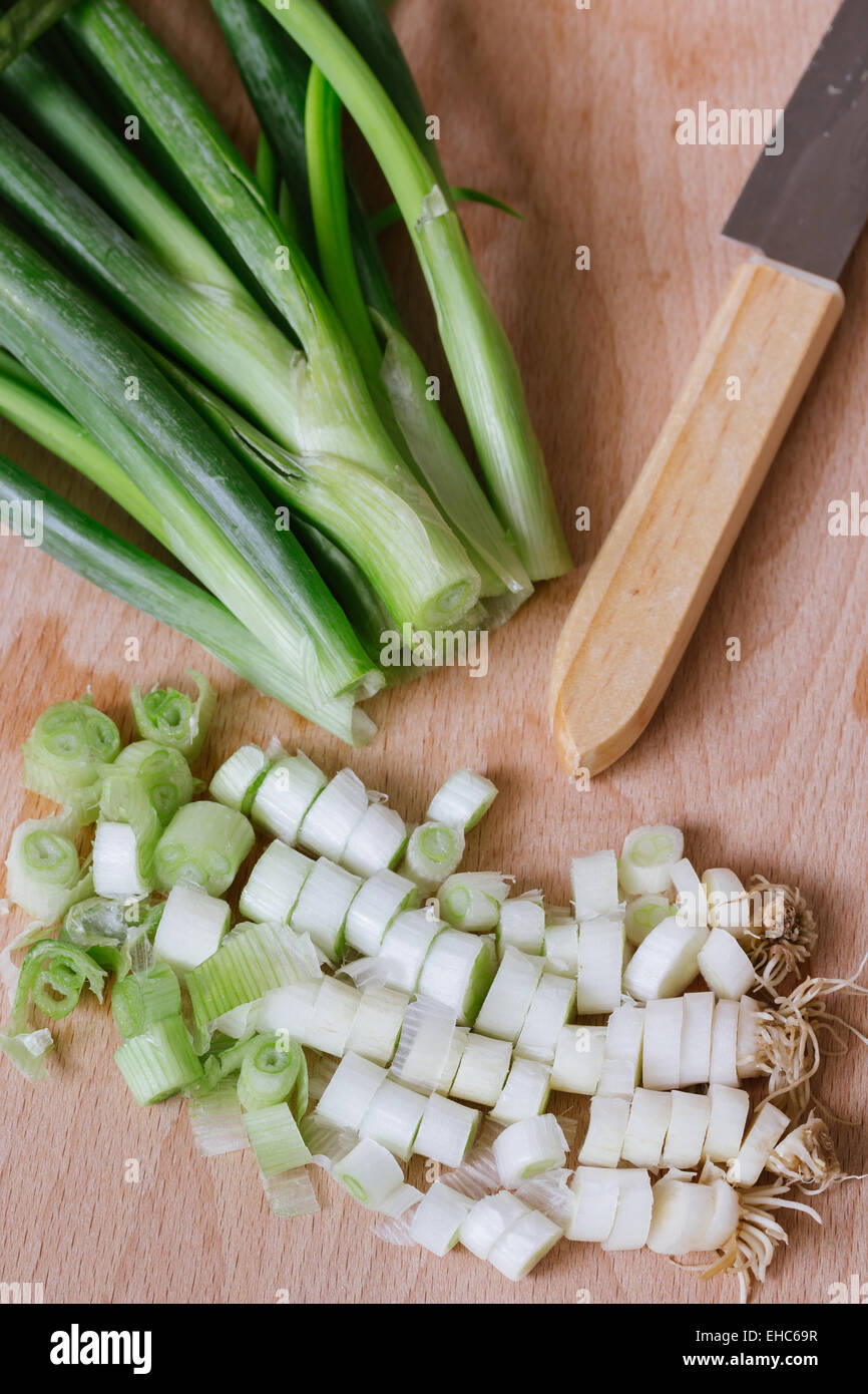 Spring Onion Chopped High Resolution Stock Photography and Images - Alamy