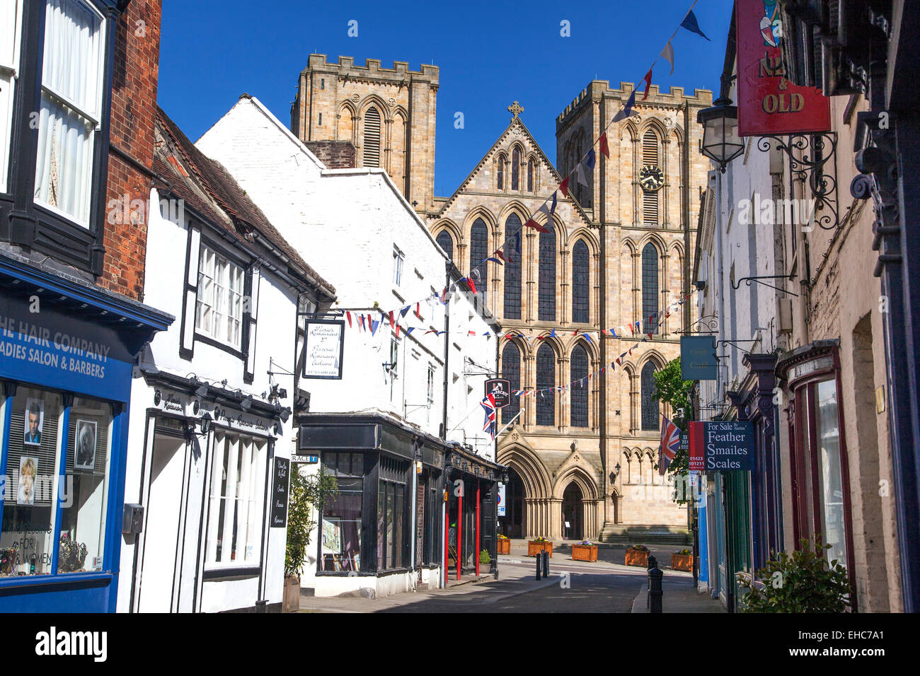 Ripon Cathedral Ripon Yorkshire Stock Photo - Alamy