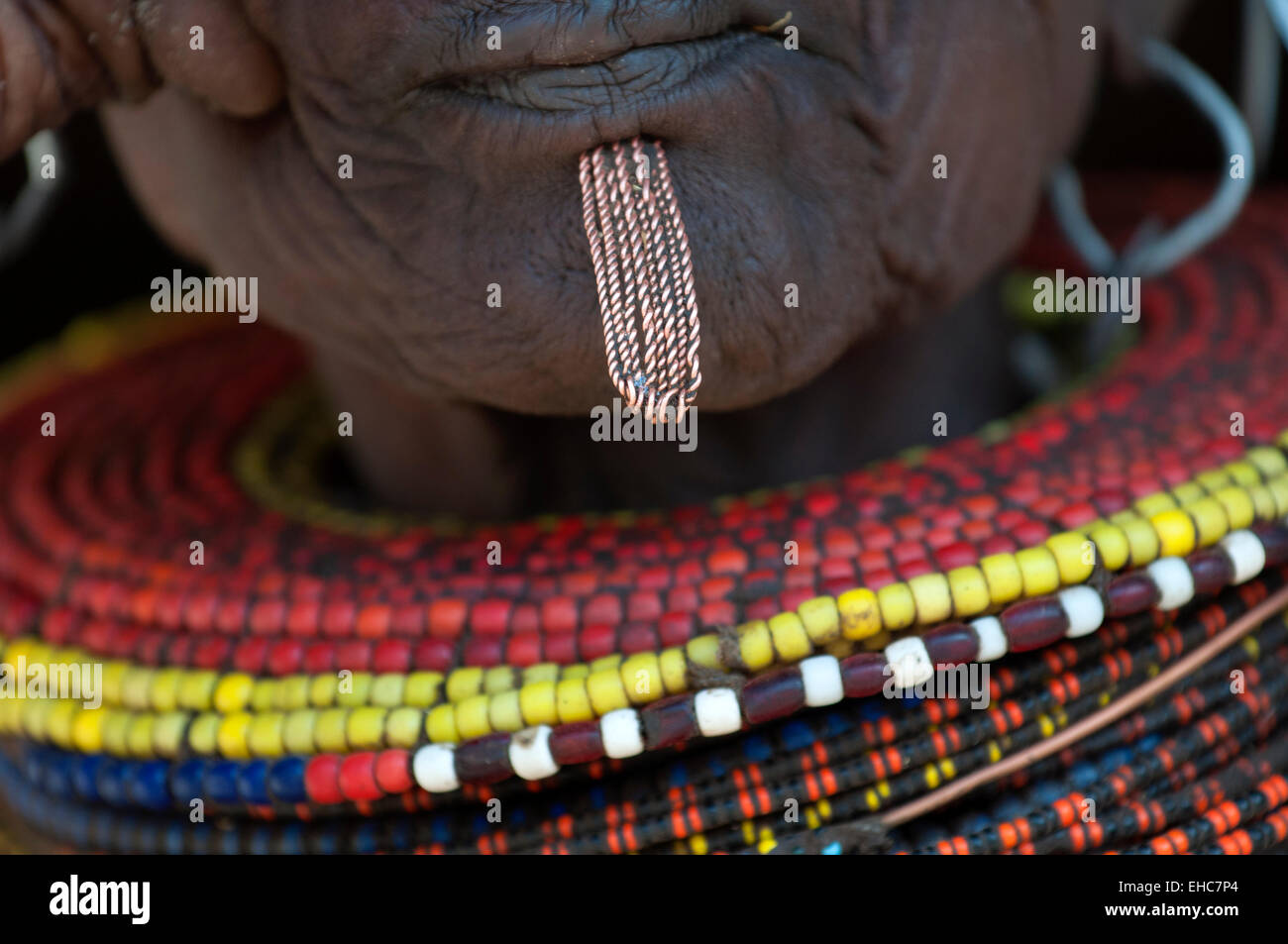 Lip plug hi-res stock photography and images - Alamy