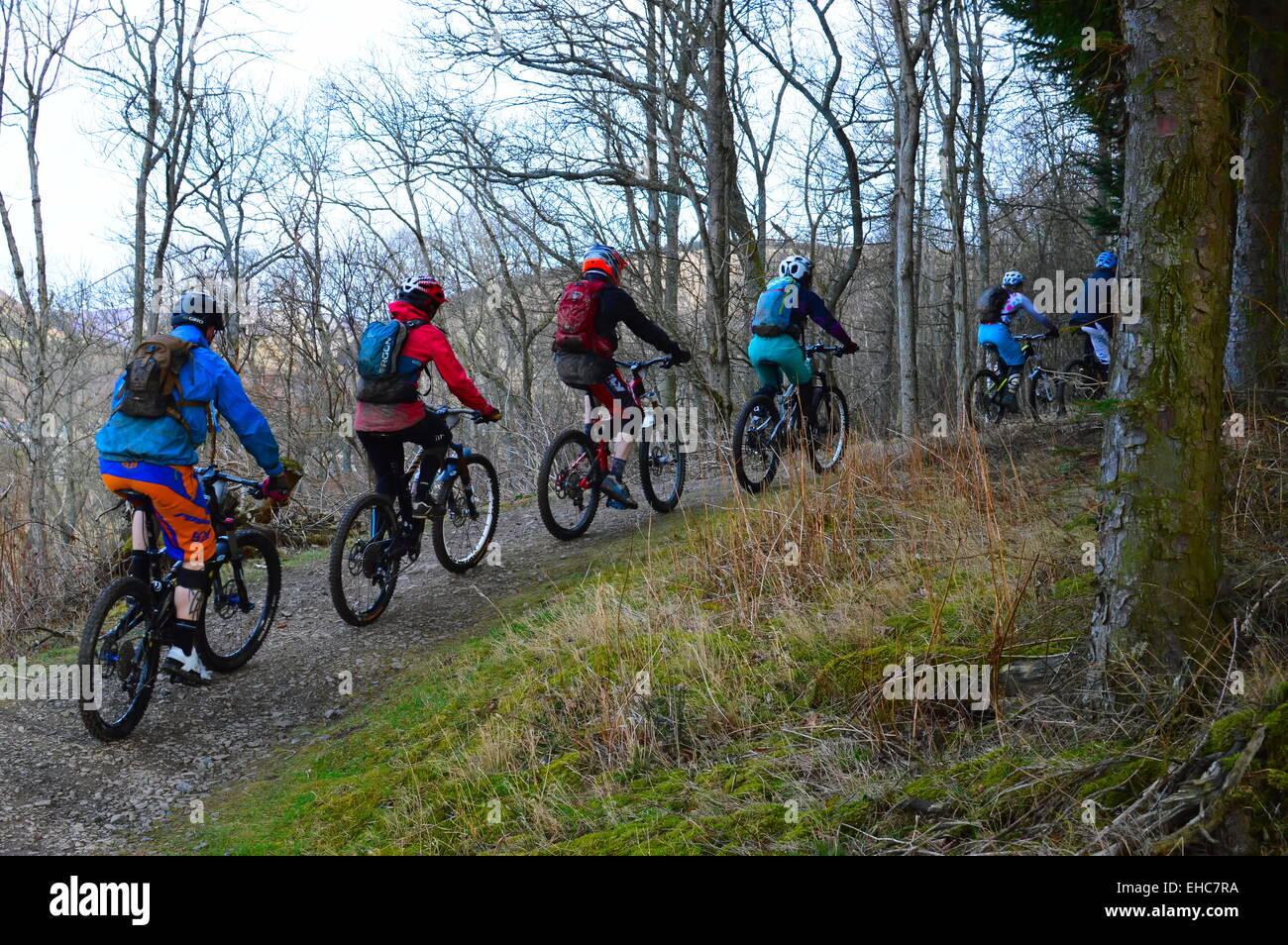 Innerleithen biking hi-res stock photography and images - Alamy