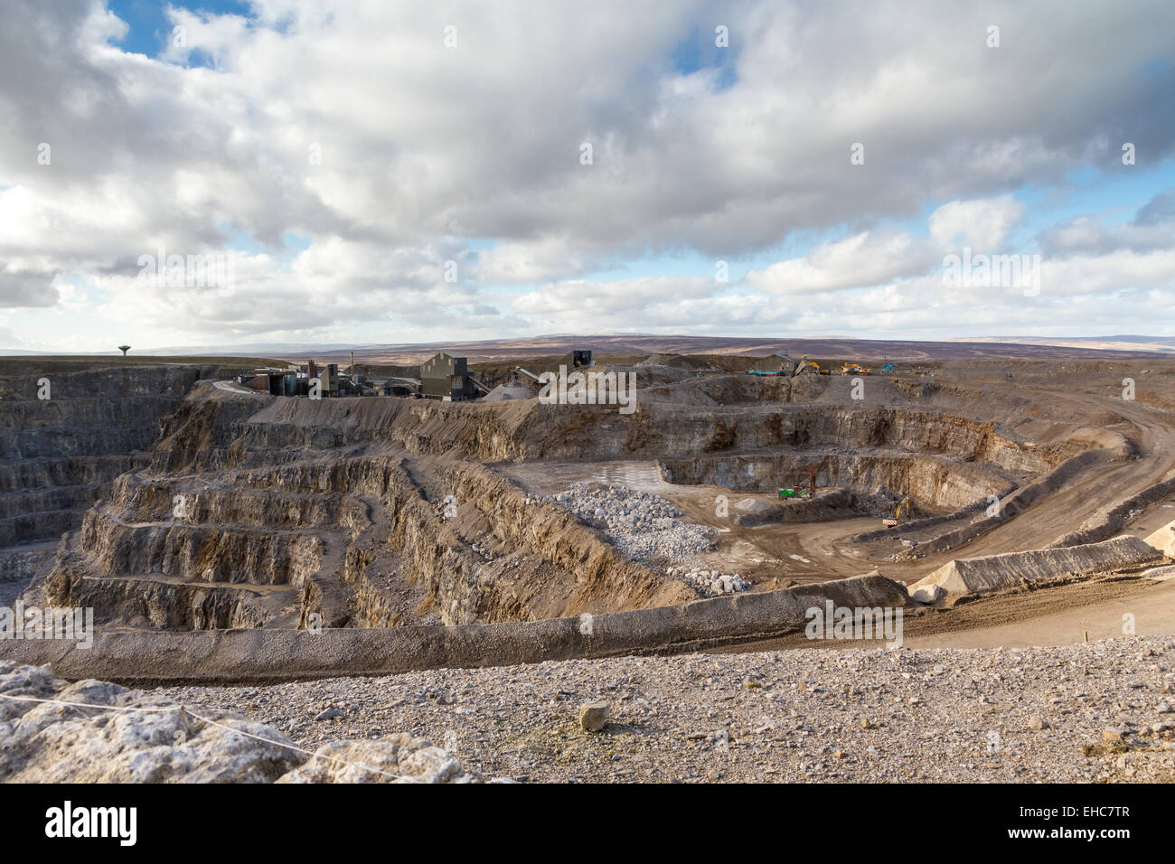 Coldstone Quarry, Pateley Bridge, Yorkshire Stock Photo - Alamy
