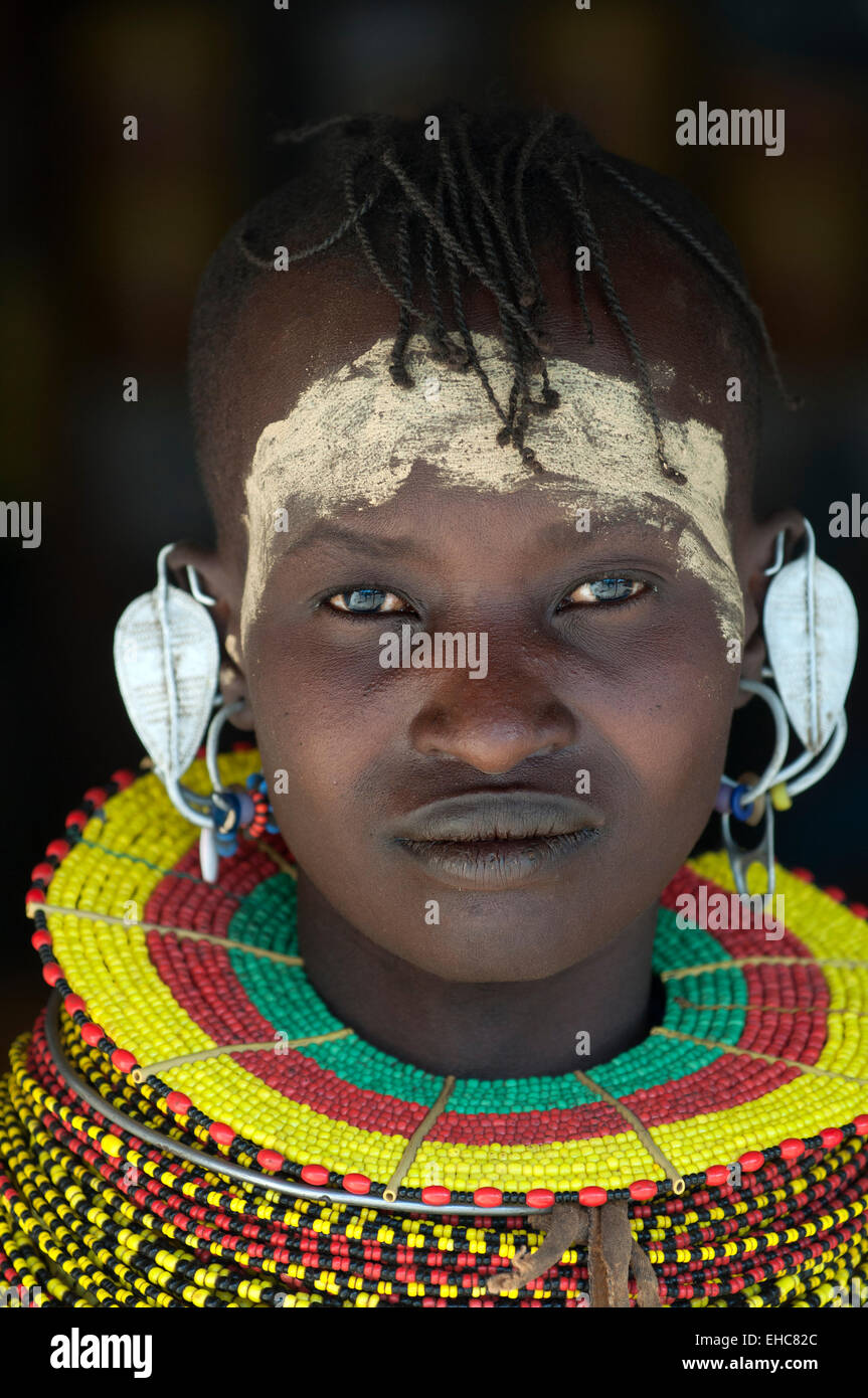 Turkana woman hi-res stock photography and images - Alamy