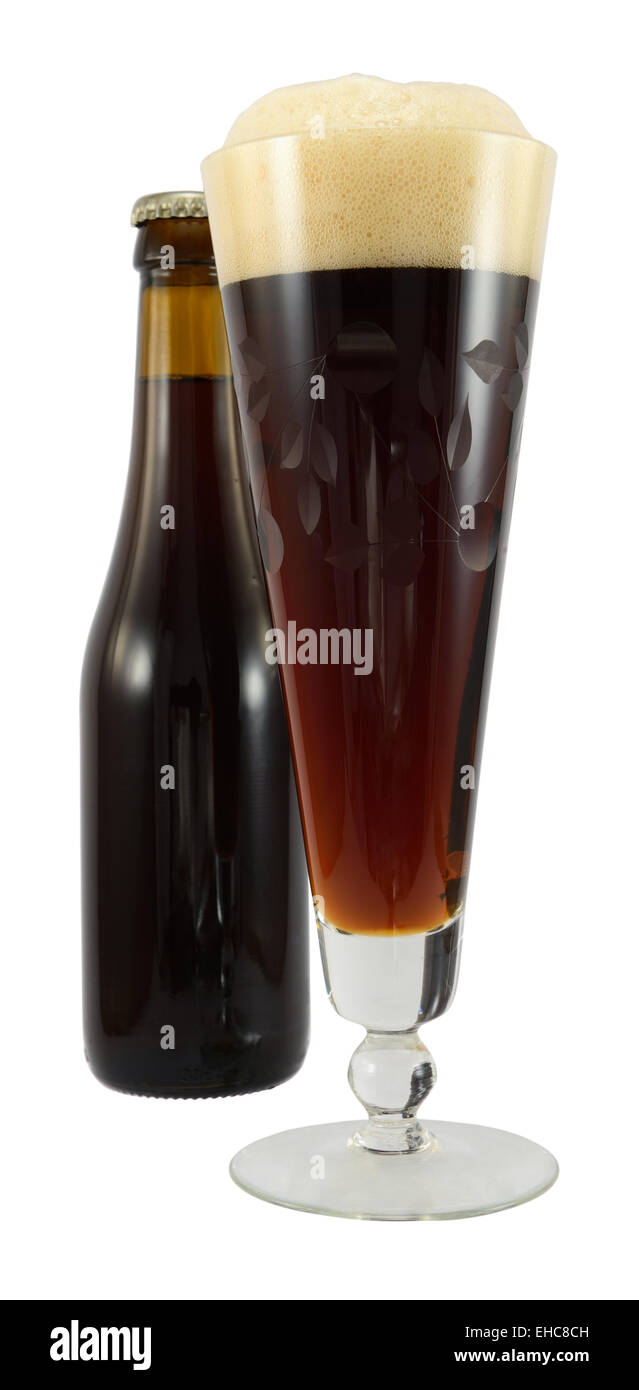 Dark ale glass hi-res stock photography and images - Alamy