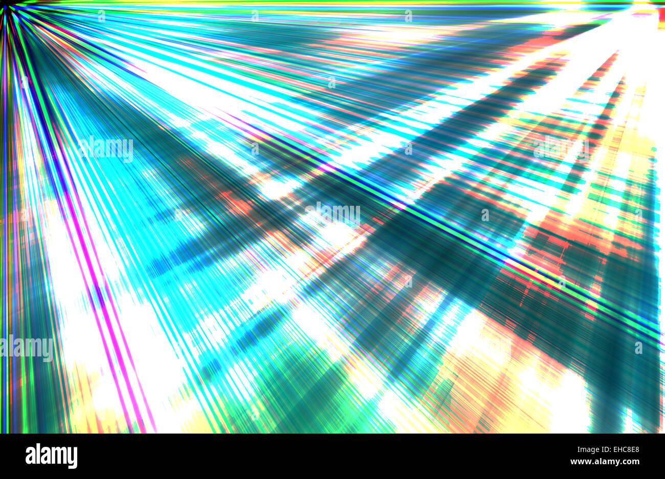 abstract blue background with motion ray Stock Photo - Alamy