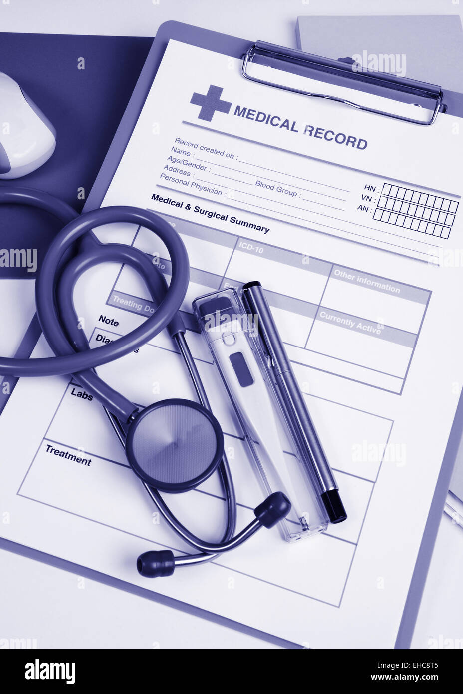 Medical record hi-res stock photography and images - Alamy