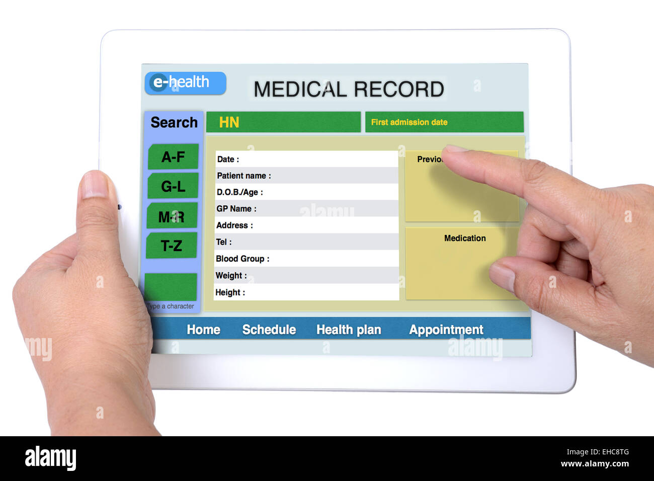 Medical record hi-res stock photography and images - Alamy