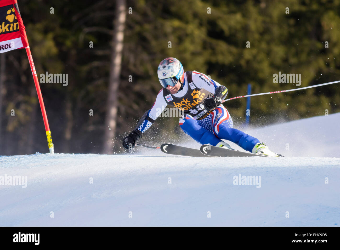Val Gardena, Italy 20 December 2014. GLEBOV Alexander (Rus) competing ...