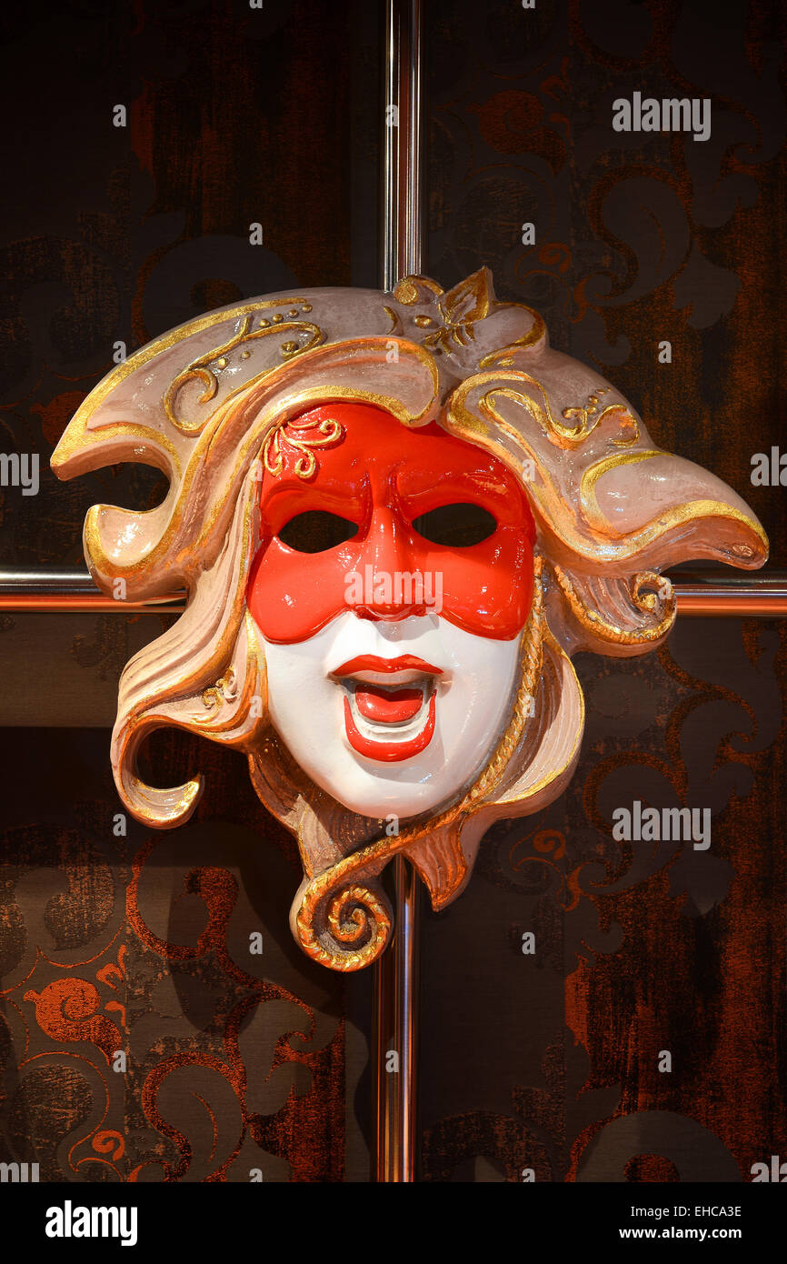 White mask hi-res stock photography and images - Alamy