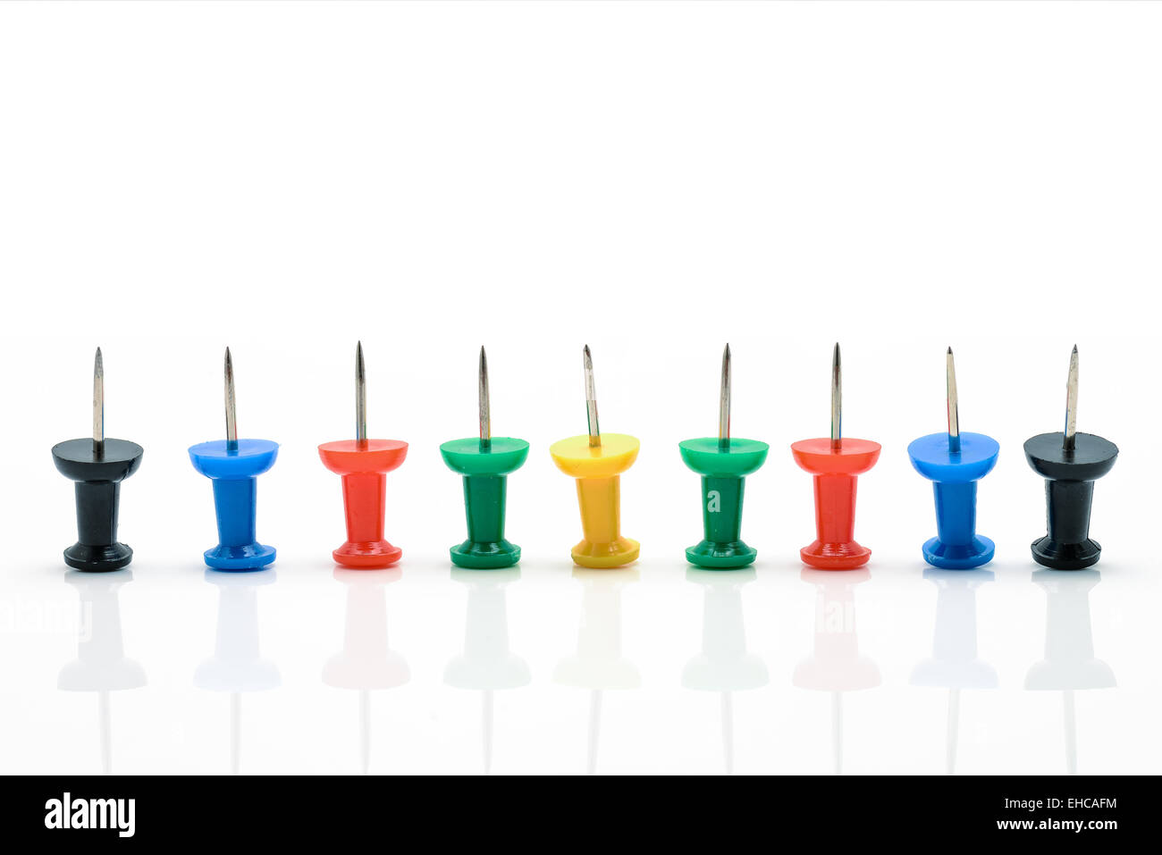 Push pinned Cut Out Stock Images & Pictures - Alamy