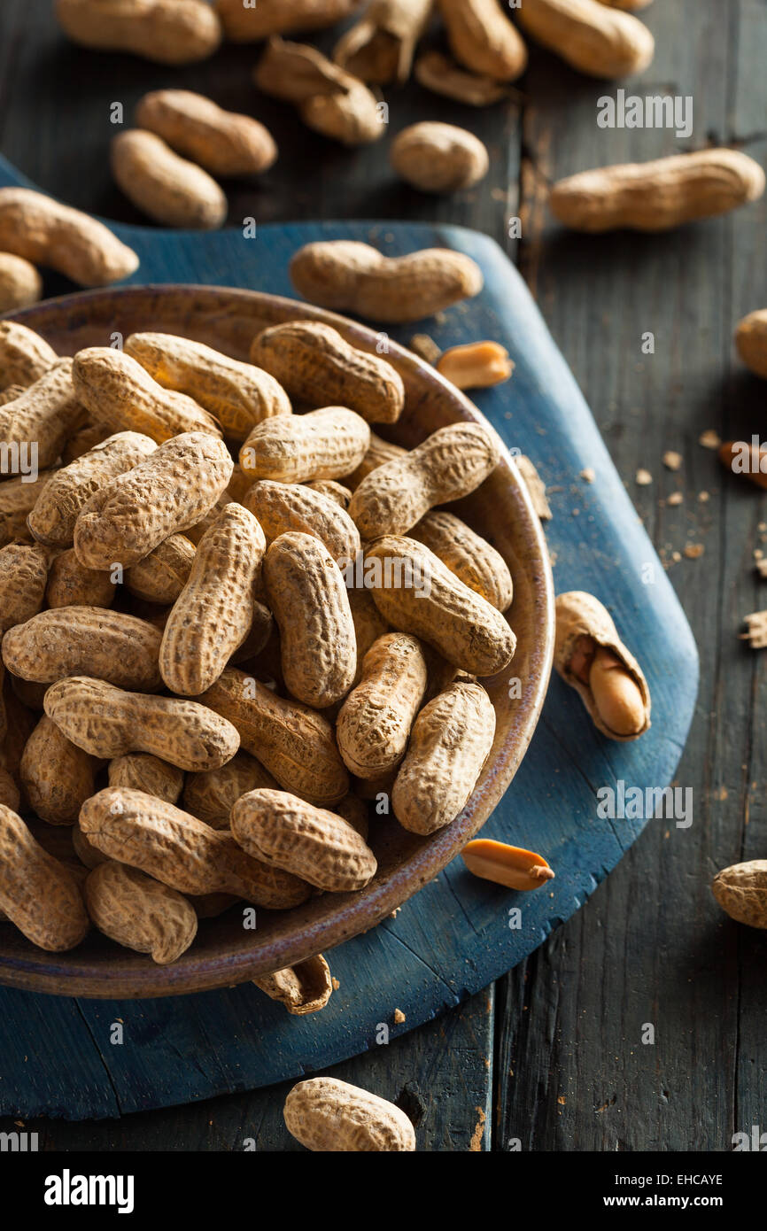 Salted Roasted Shelled Peanuts Ready to Eat Stock Photo - Alamy