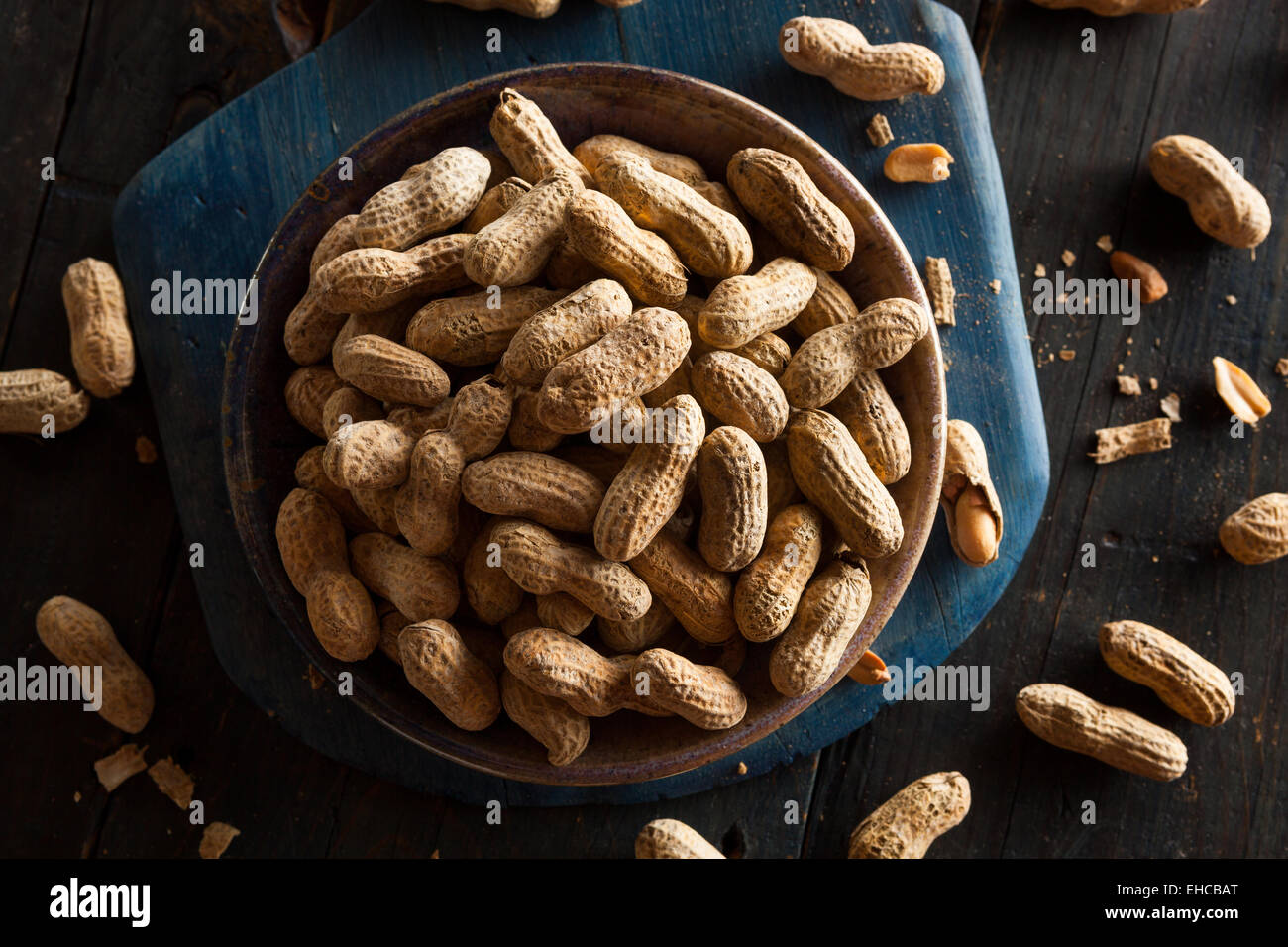 Salted Roasted Shelled Peanuts Ready to Eat Stock Photo - Alamy
