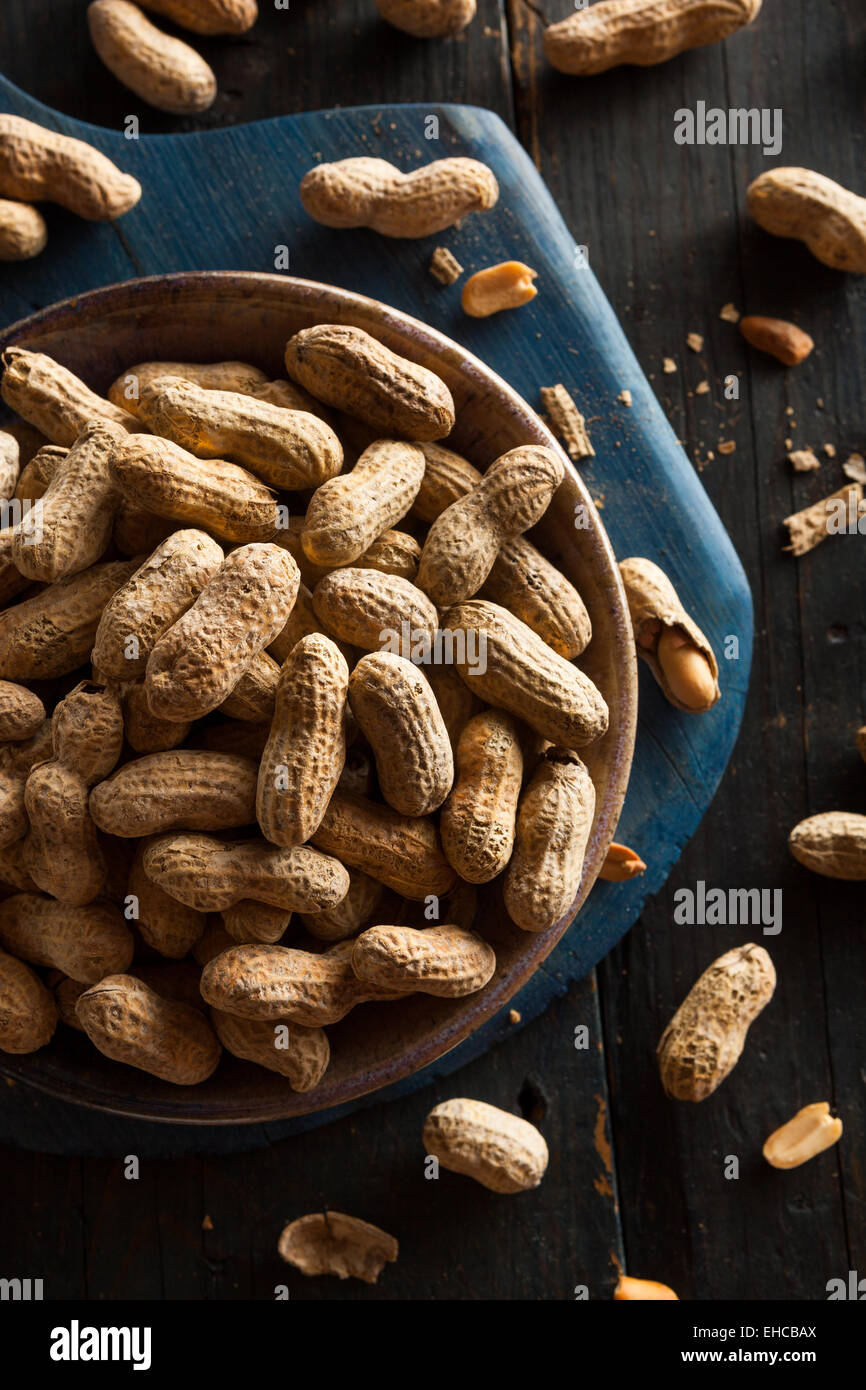 Salted Roasted Shelled Peanuts Ready to Eat Stock Photo - Alamy