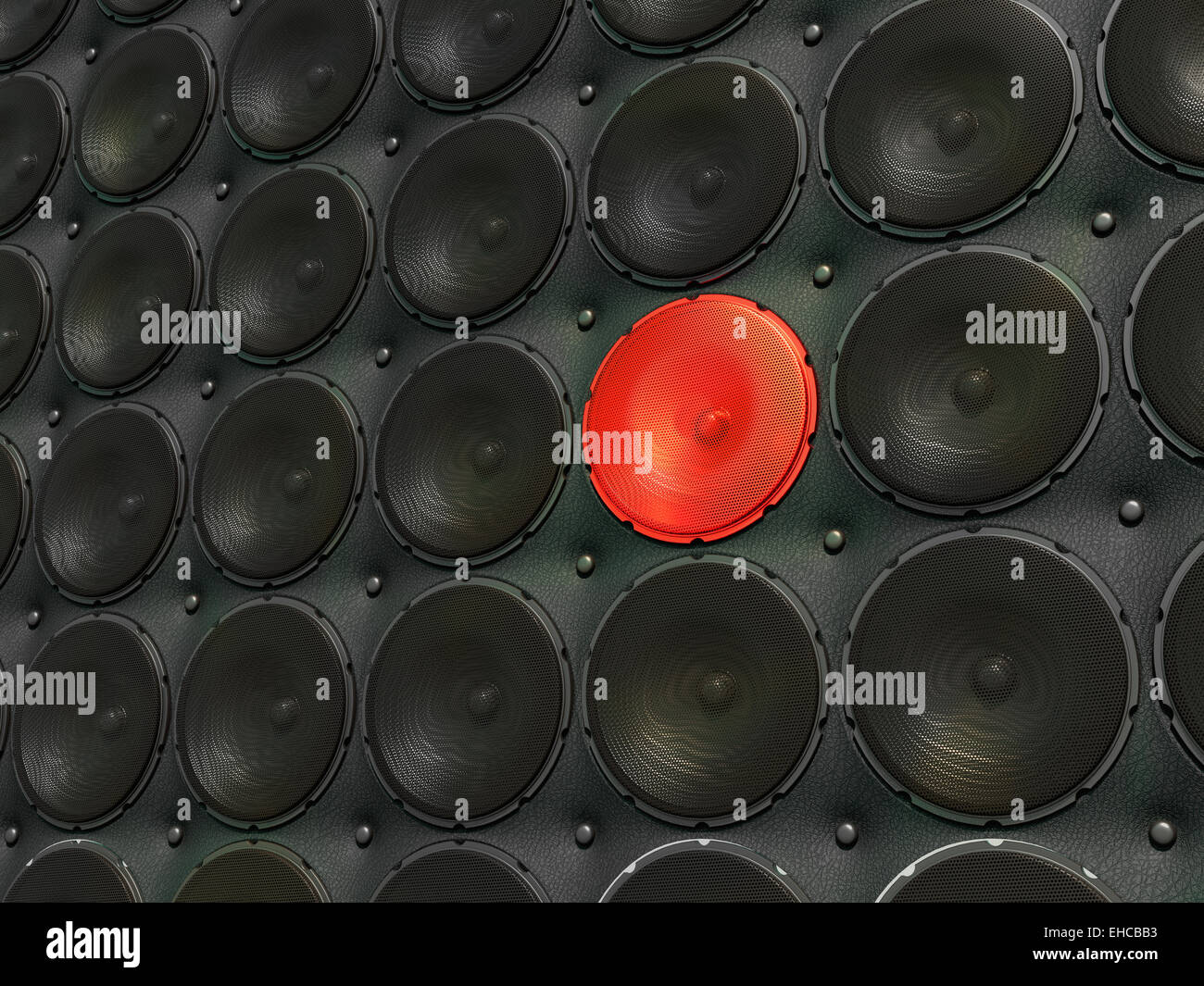 Unique sound: unique speaker among common ones. Large resolution Stock ...